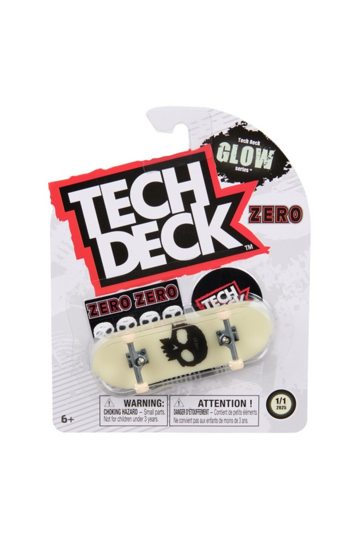 TOYFEST Tech Deck – Zero Skateboards – GLOW Series – Kafatası (Skull ...