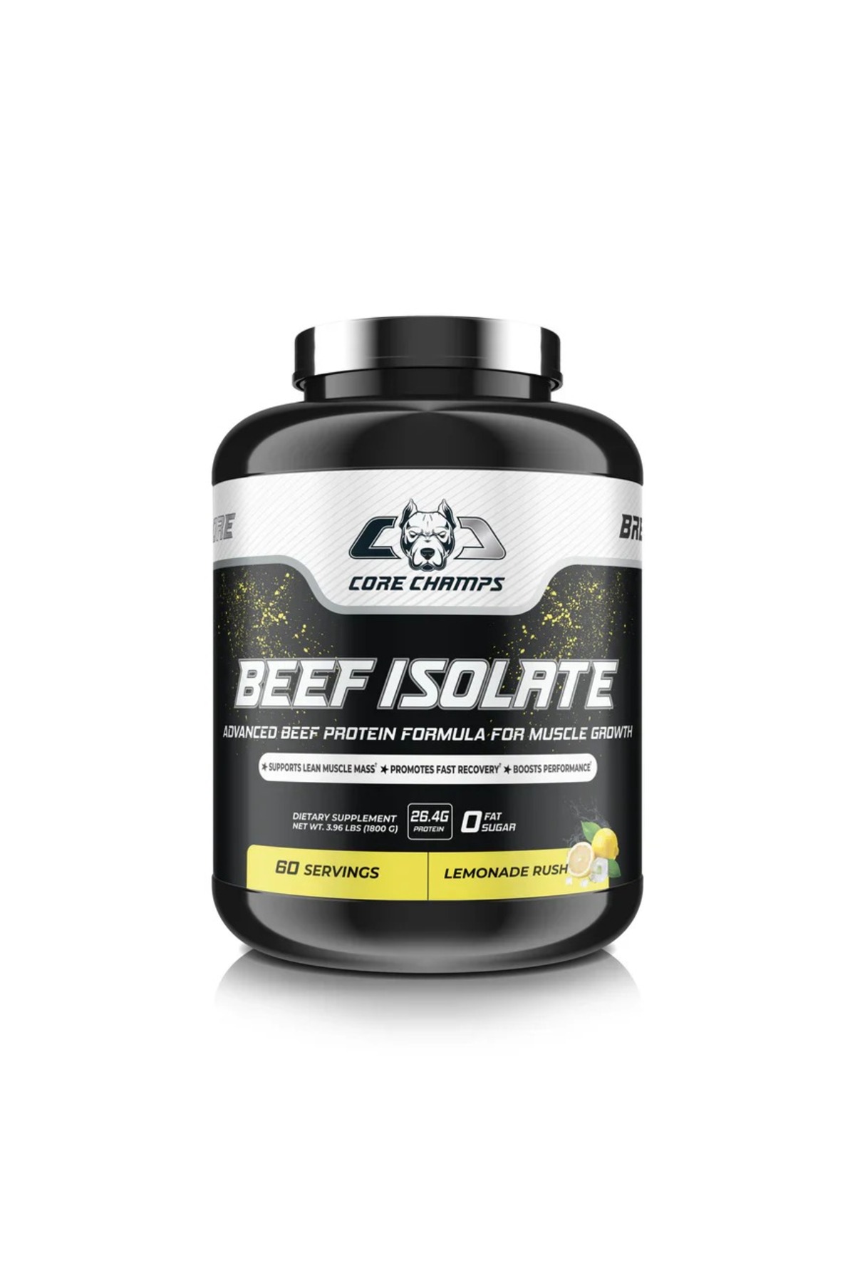 Core Champs Beef Isolate Protein 60 Servings - Clear Beef Protein ...