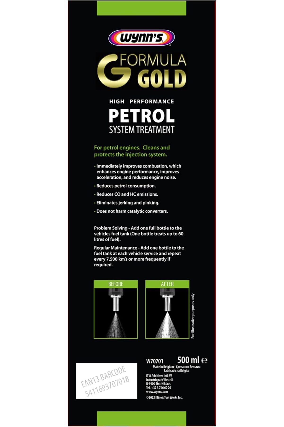 Wynns معالج نظام البنزين عالي الأداء من وينز فورميولا جولد، وينز، 500 ...