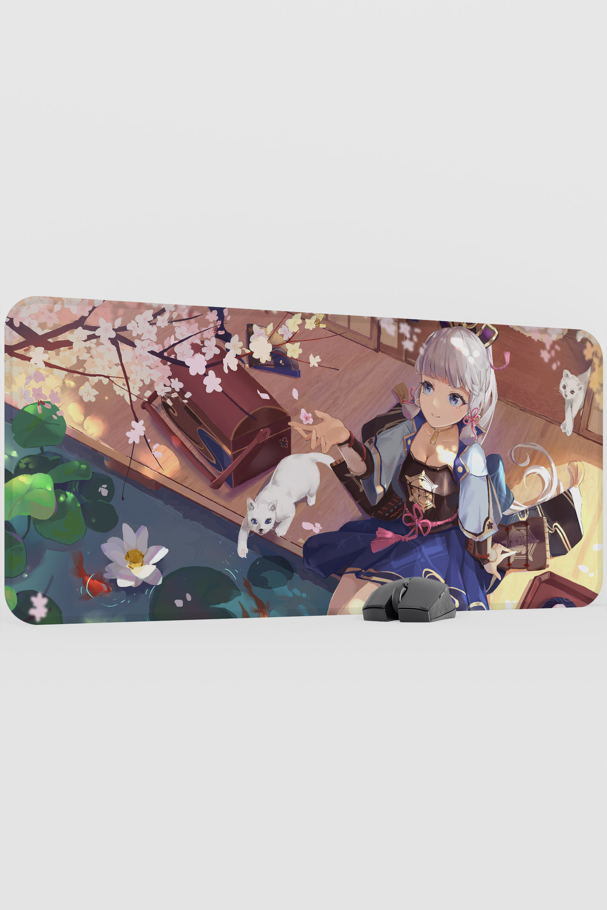 mousepad bastir Ayaka Genshin Impact Anime Gacha V4 - 90X40 XXL Gaming ...