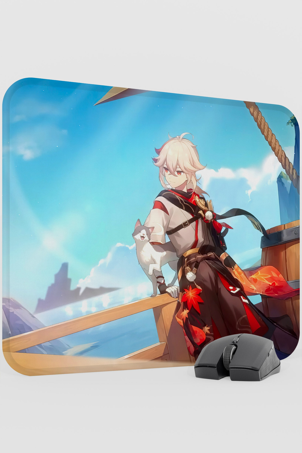 mousepad bastir Kazuha Genshin Impact Anime Gacha V2 - 48X40 XL Gaming ...