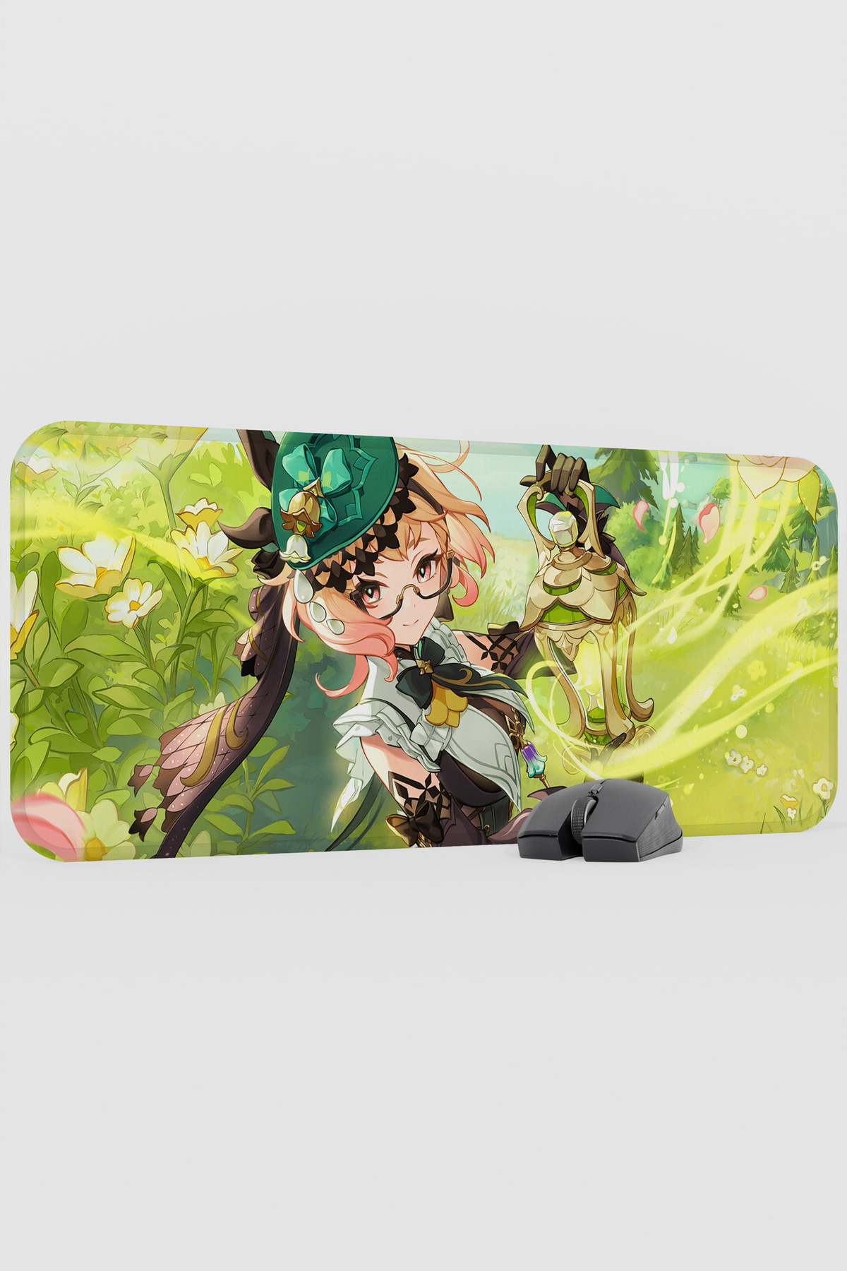 mousepad bastir Emilie Genshin Impact Anime Gacha V1 - 70x30 XL Gaming ...