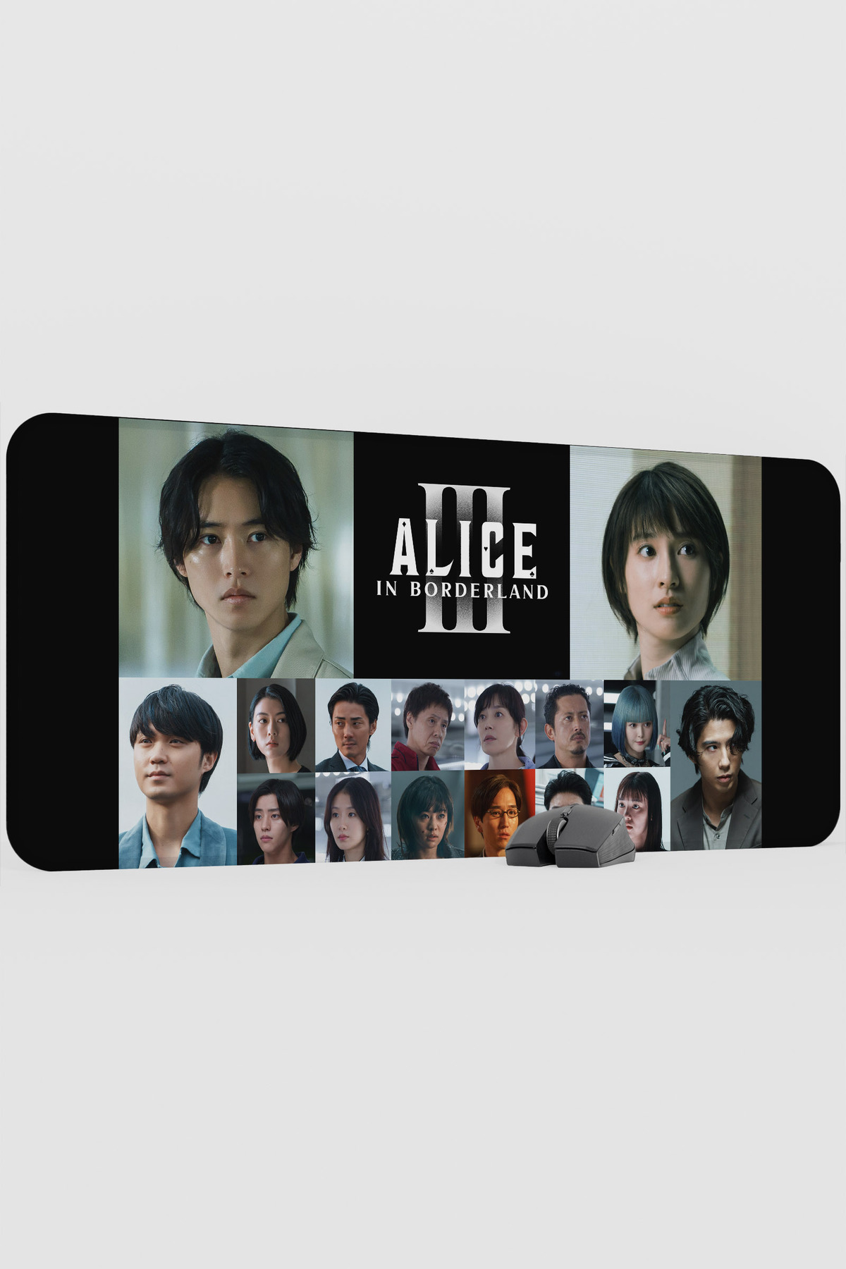 mousepad bastir لوحة ماوس أليس إن بوردرلاند V1 مقاس 90×40 سم كبيرة ...