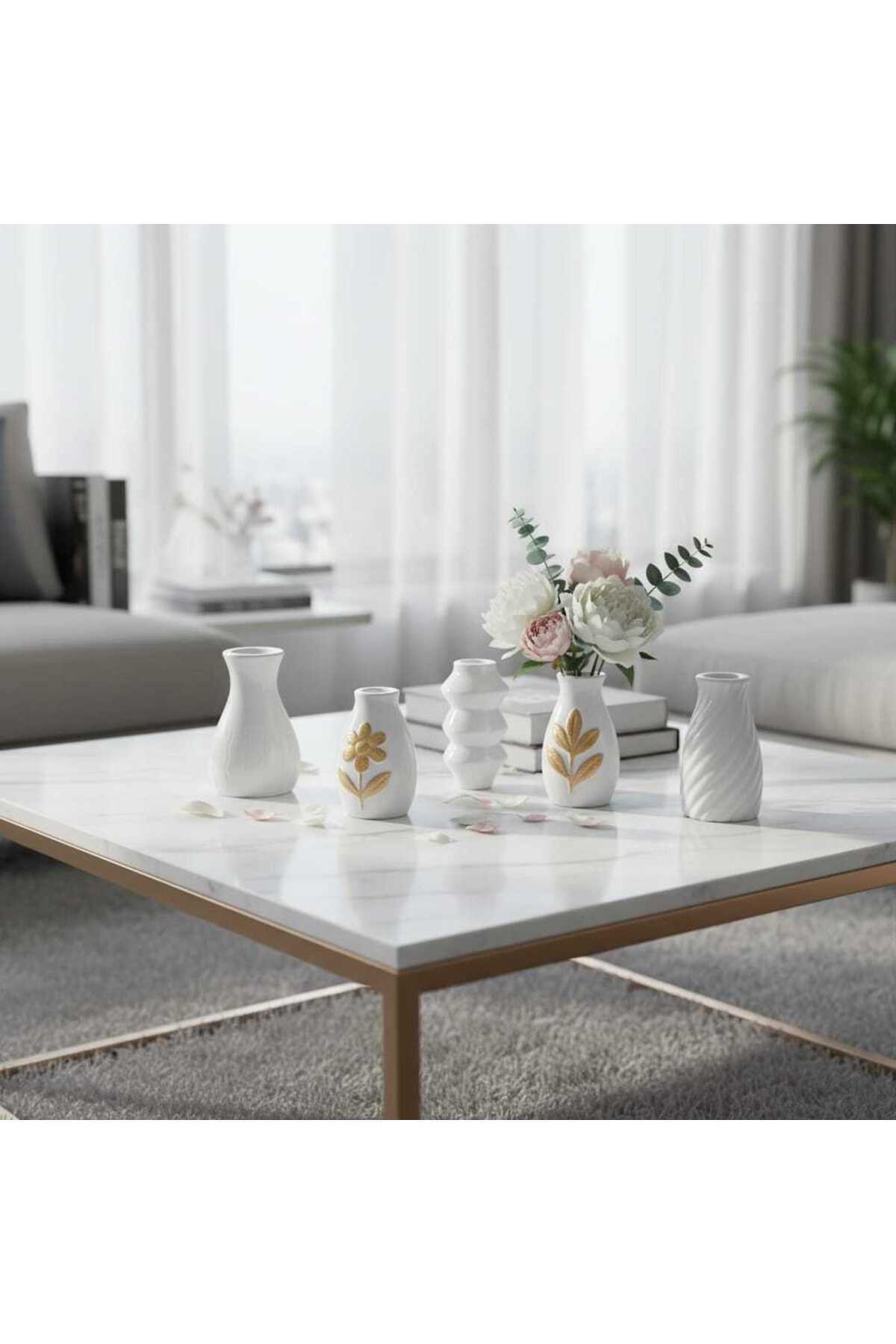 merland benvecocuk Dekoratif Minik Vazo 5'li - Fiyatı, Yorumları