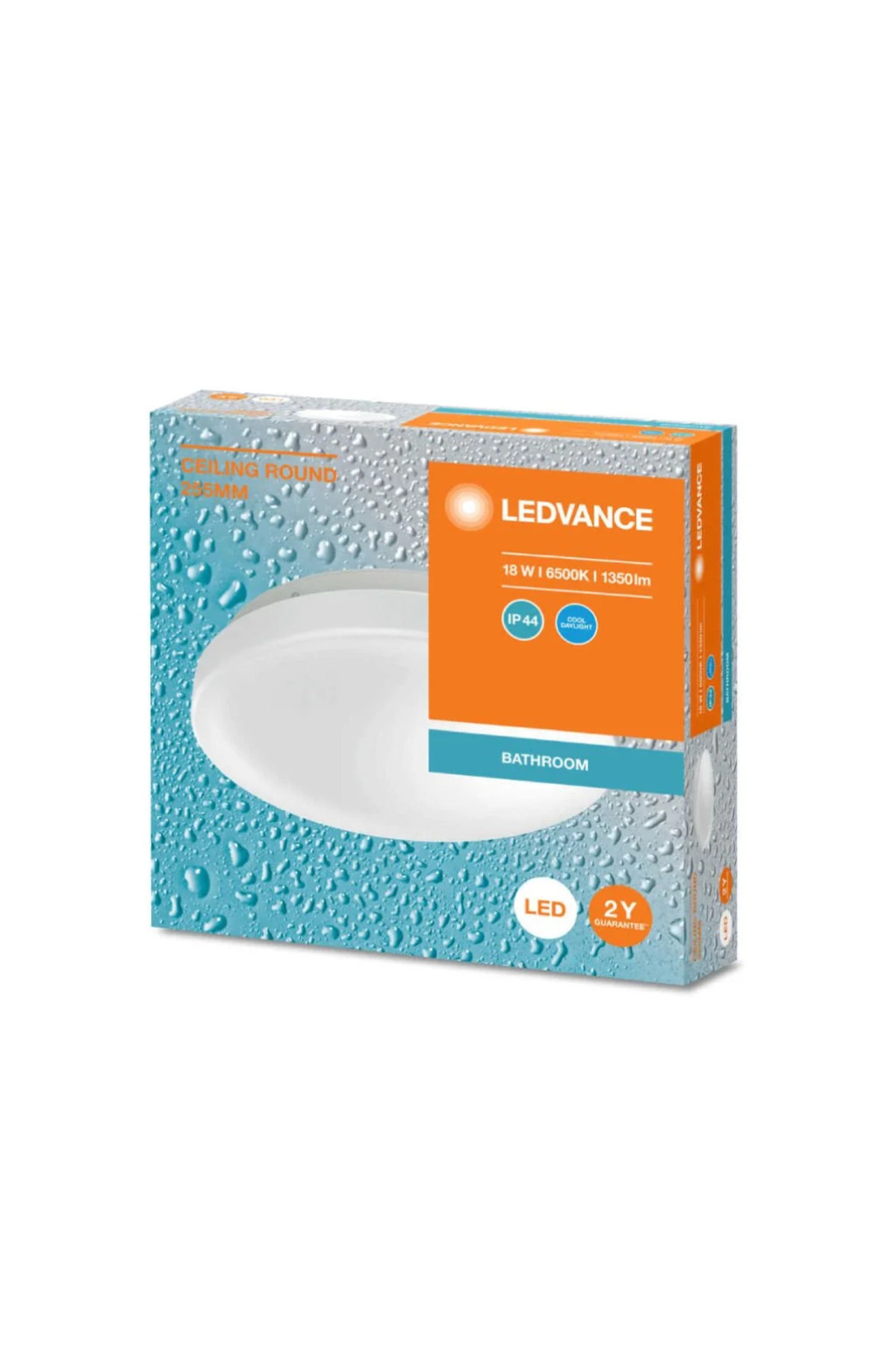 Ledvance CEILING ROUND 18W/840 SIVA ÜSTÜ TAVAN ARMATÜR 4000K IP44 ...