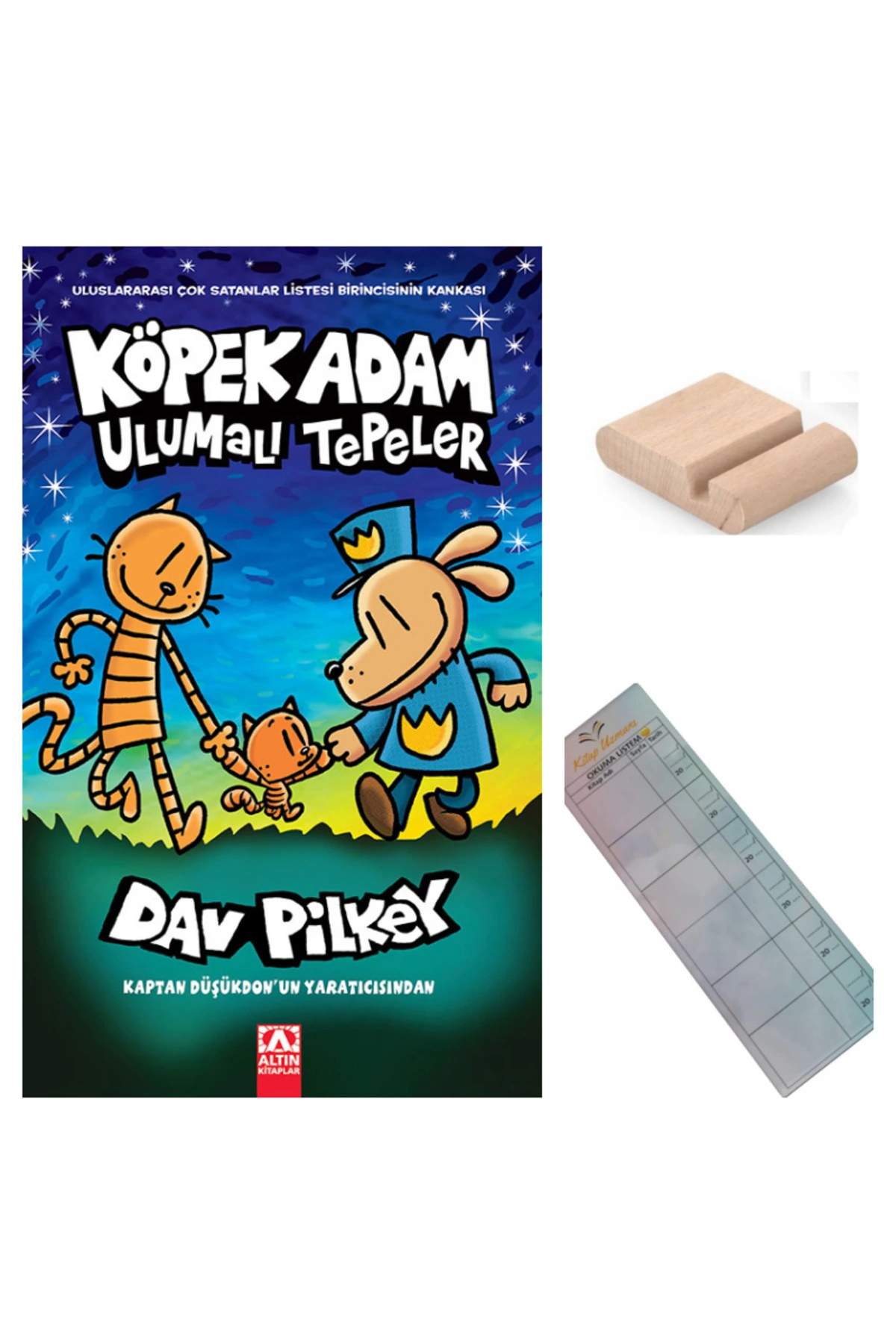 Altın Kitaplar KÖPEK ADAM 10 - ULUMALI TEPLER - 8-12 Yaş Hikaye / Çizgi ...