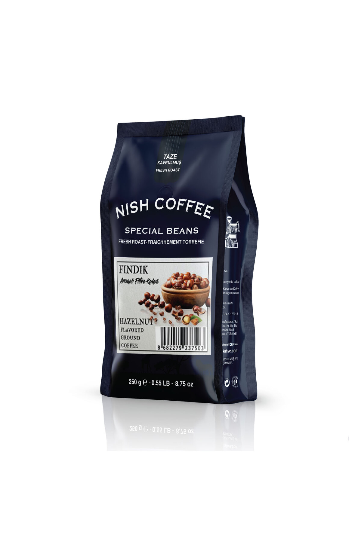 Nish Coffee Nish Fındık Aromalı Filtre Kahve 250 gr - Fiyatı, Yorumları