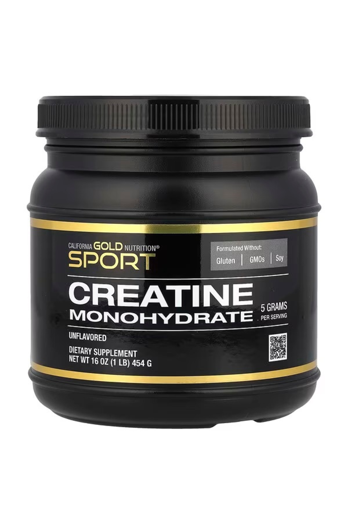 California Gold Nutrition Pure Creatine Monohydrate, Unflavored, 1 lb ...