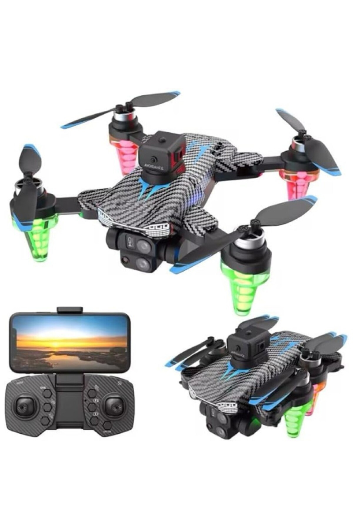 Kızıltoprak C19S UFO RGB Drone Renkli Tasarım Kaliteli - Fiyatı, Yorumları