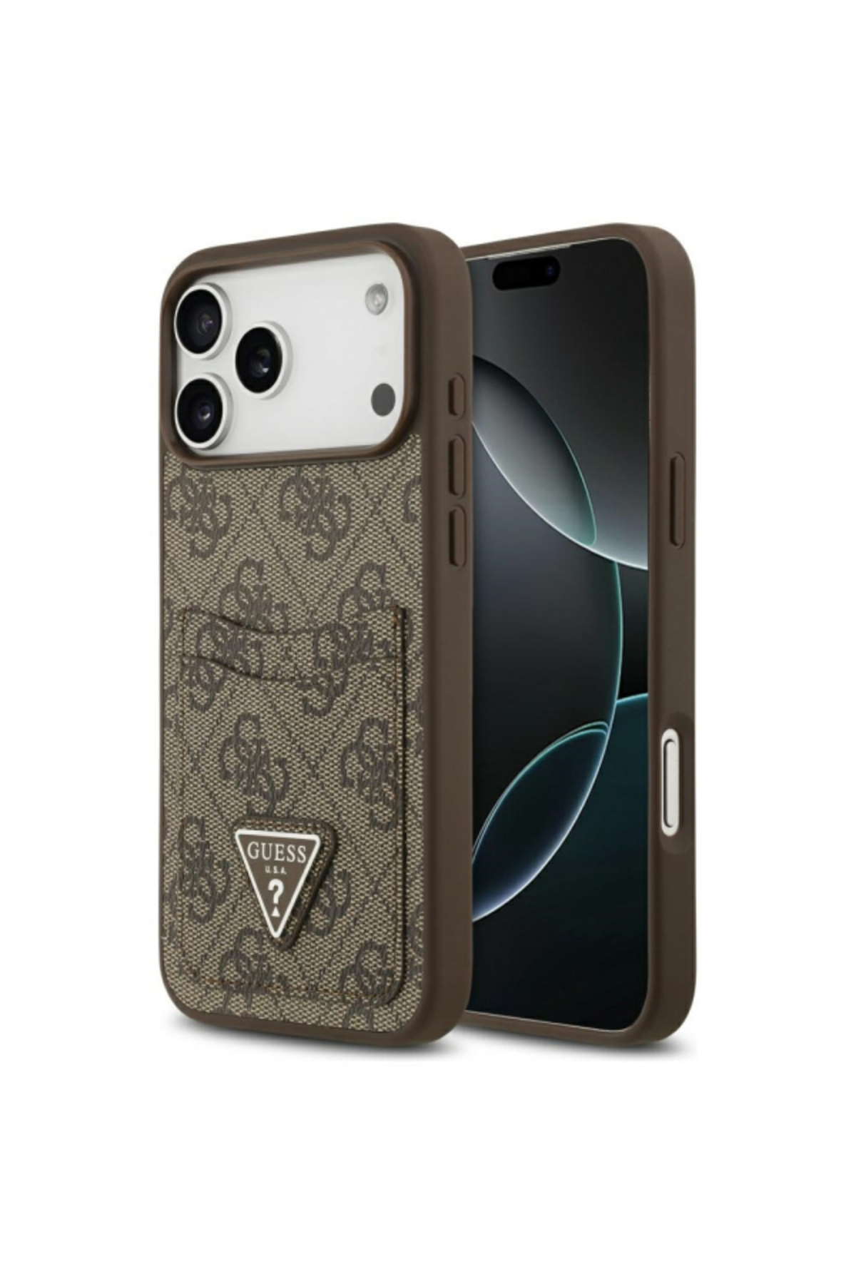Guess Cover for apple iphone 17 pro max, guess, 4g dual card triangle ...