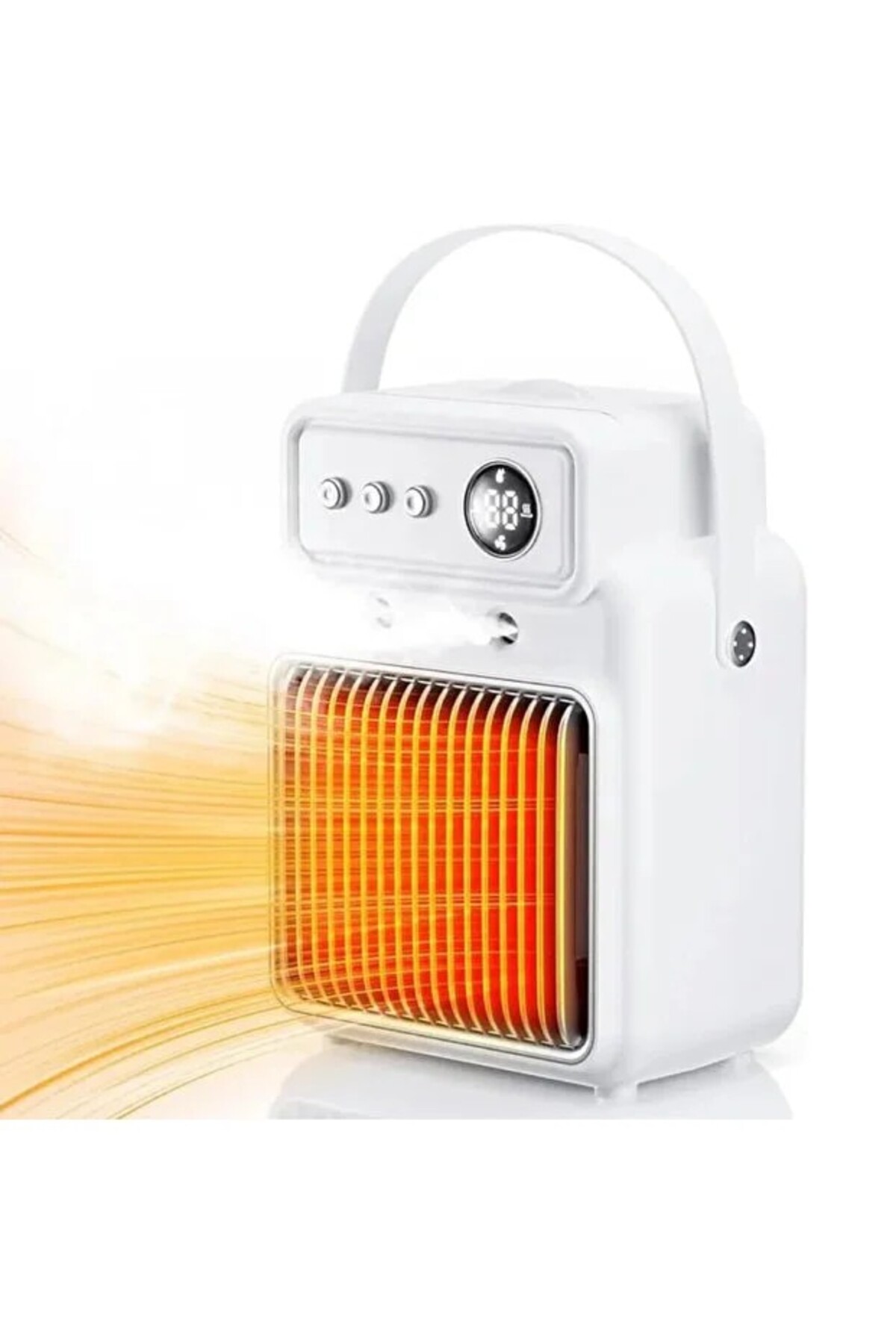 MBL Masaüstü Nemlendiricili Fanlı Isıtıcı, 2000W 3 Kademeli Hızlı Hava ...