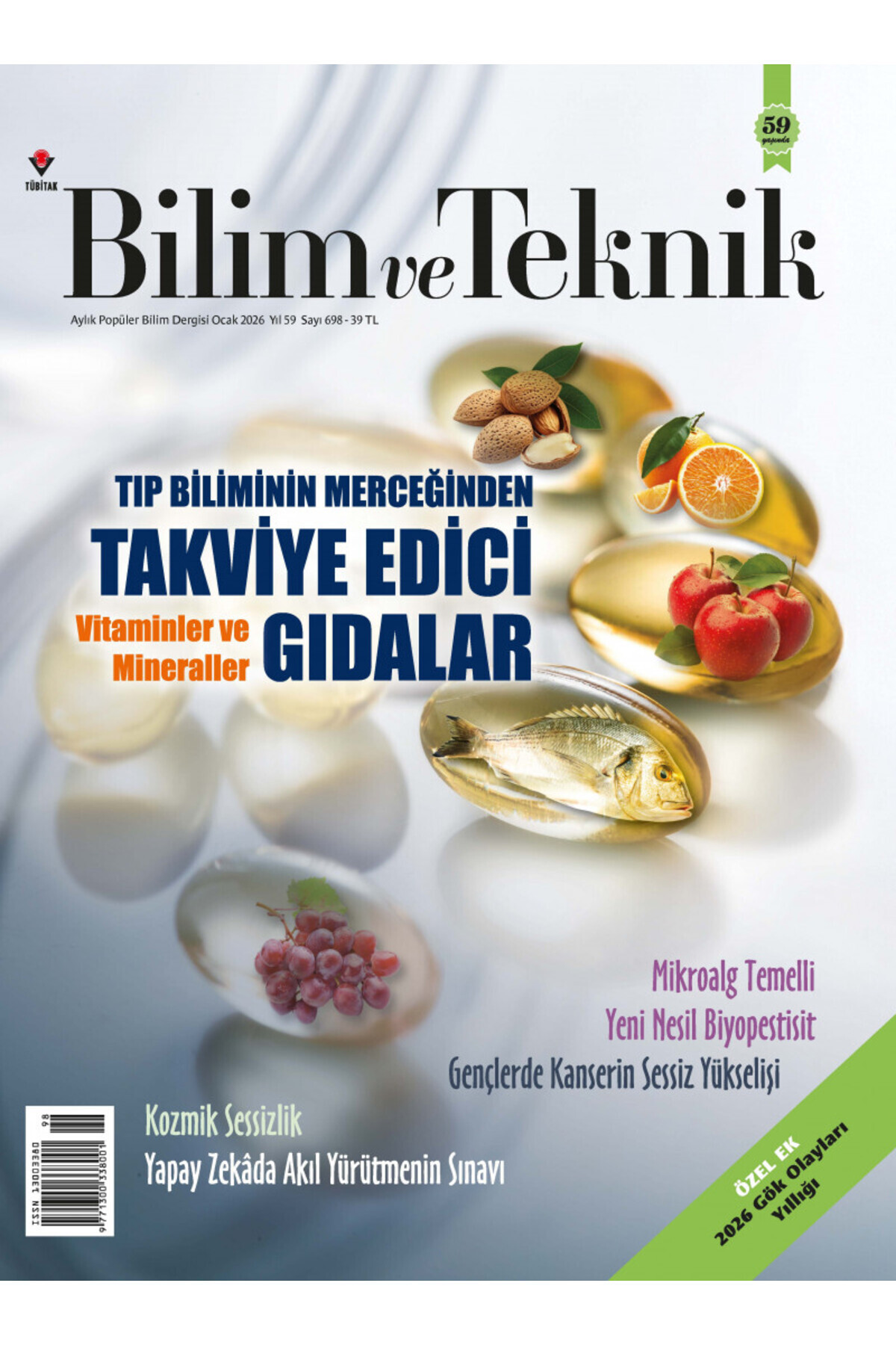 Tübitak Yayınları Bilim ve Teknik Dergi Ocak 2026 - Fiyatı, Yorumları
