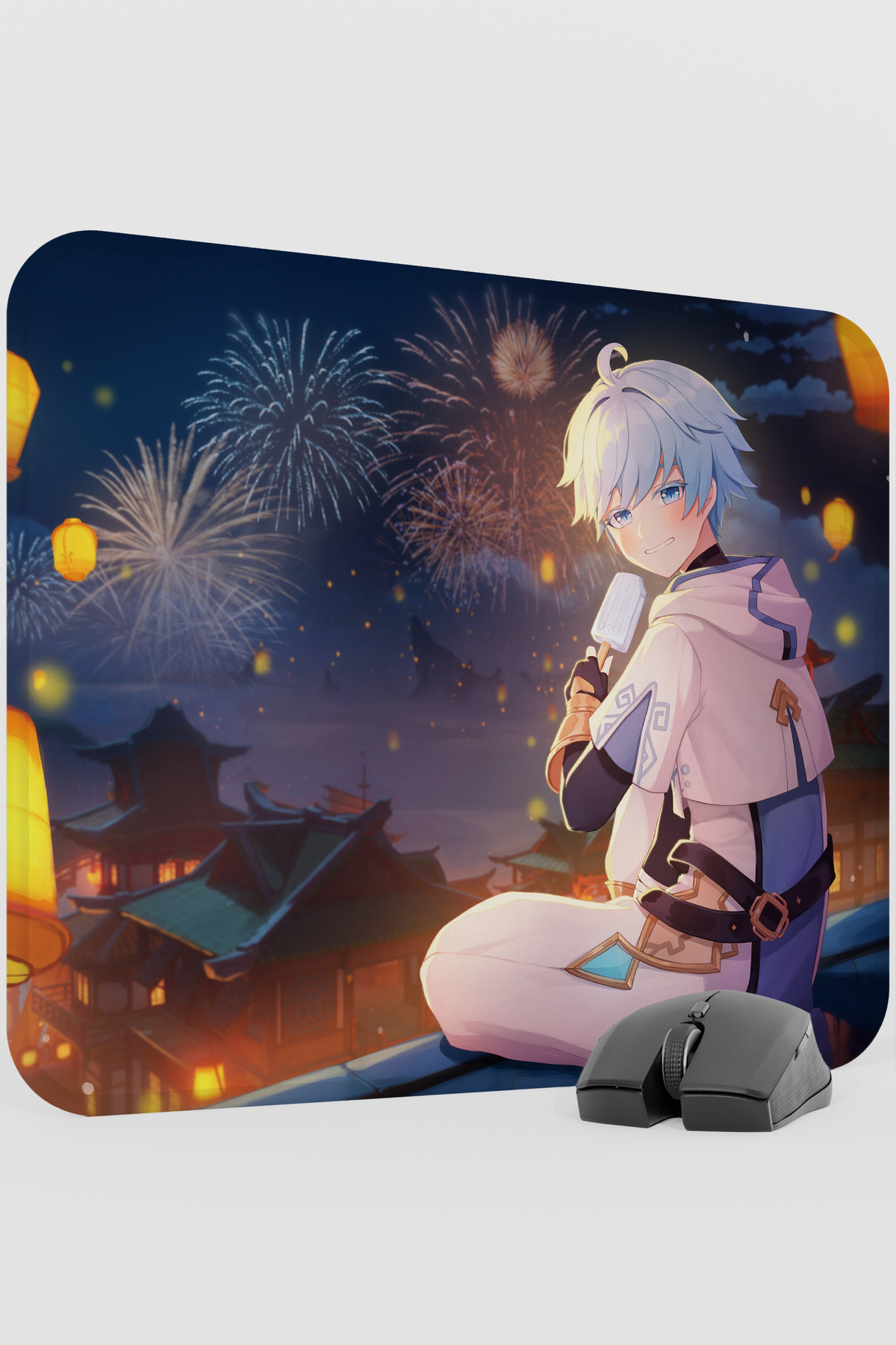 mousepad bastir Chongyun Genshin Impact Anime Gacha V4 - 48X40 XL ...
