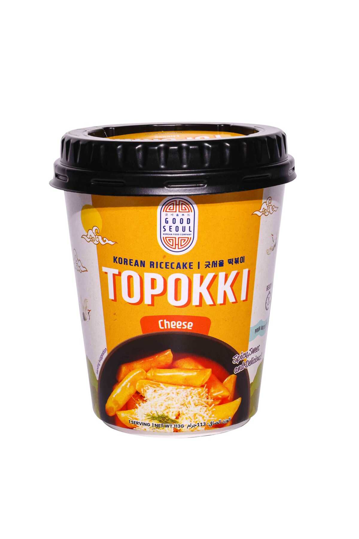 Good Seoul Korean Rice Cake Topokki Cheese Chewy Rice Cakes with Rich ...