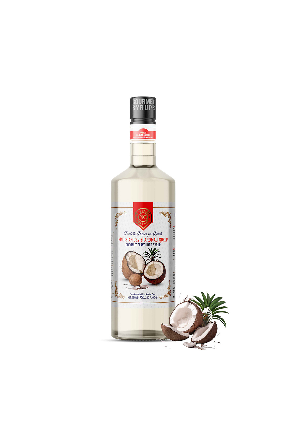 Nish Coffee Nish Hindistan Cevizi Aromalı Şurup 700 ML - Pet Şişe ...