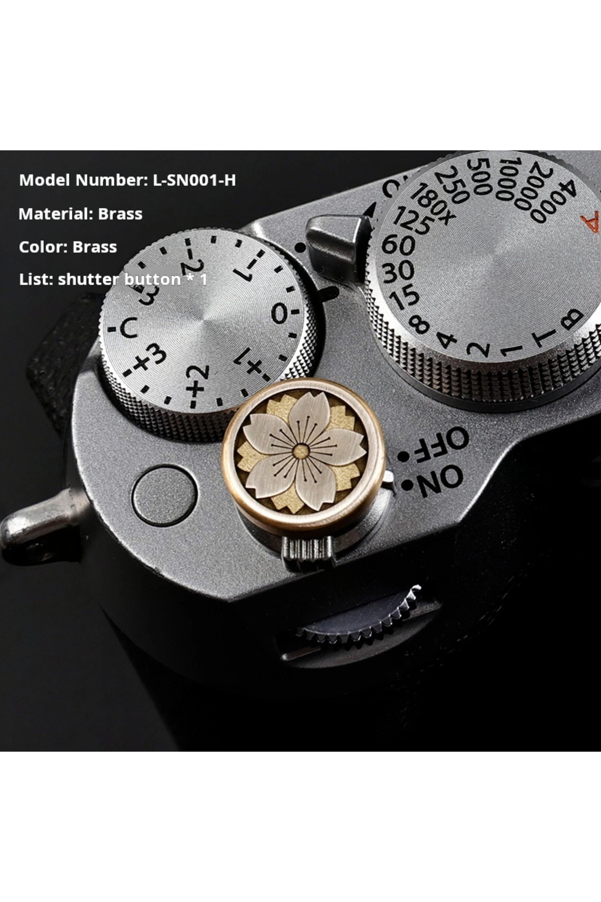 Choice model-N07 Camera Shutter Button Suitable for Fujifilm XT50 XM5 XT5 XT30 Second Generation ...