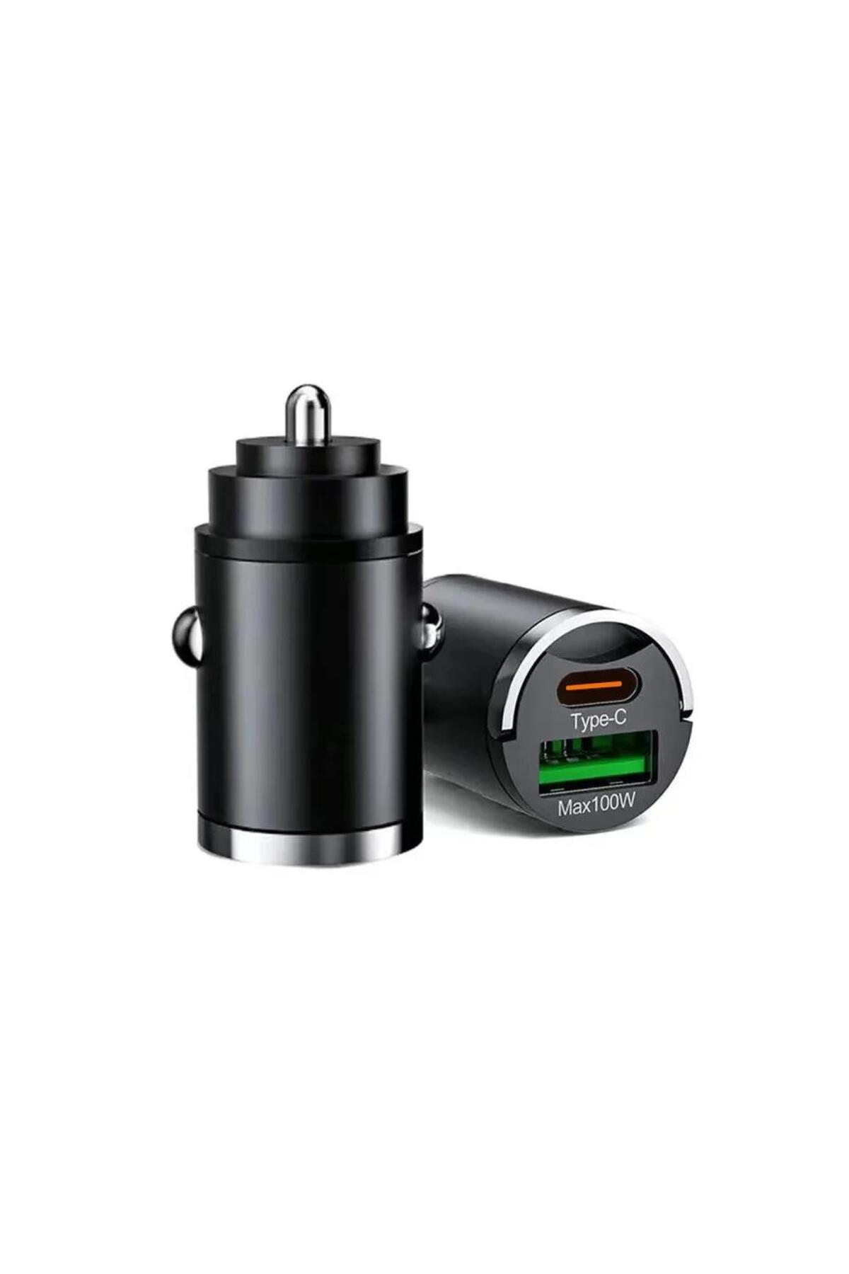Choice Black 100W Hidden Car USB Charger 12V-24V Super Charge Dual Port ...