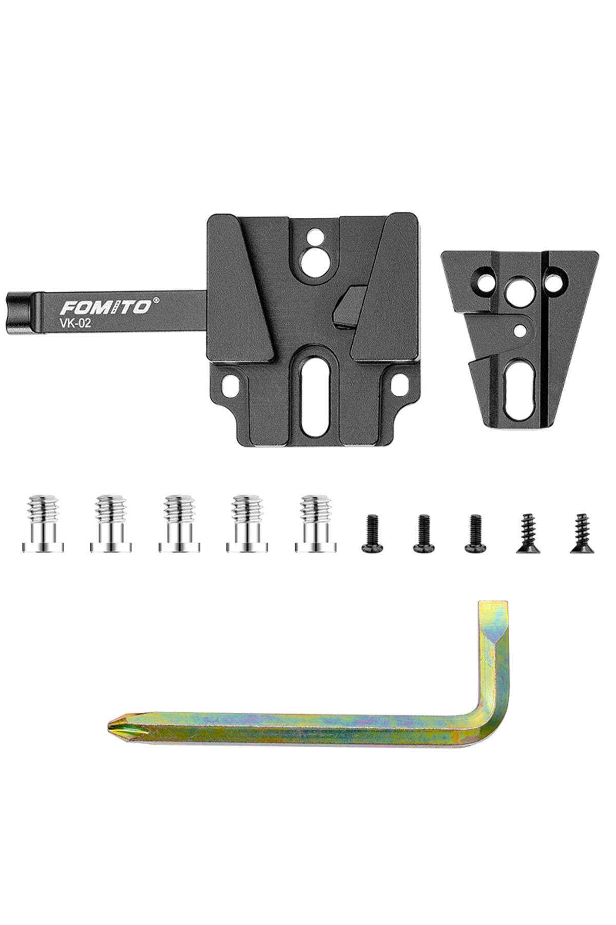 Choice black FOMITO CNC Aluminum V-Mount Base Station Quick Release ...