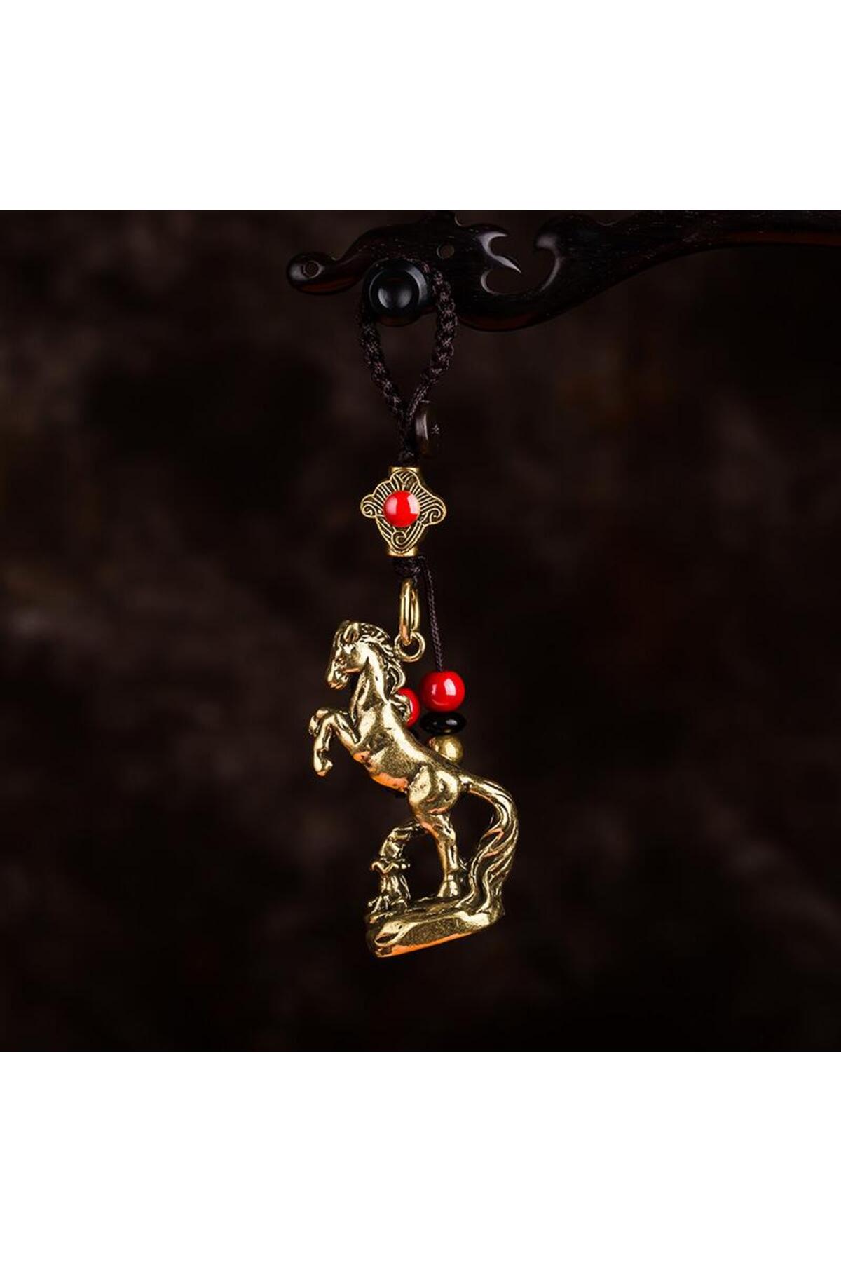 Choice A2 1PC 2026 Year Of Chinese Zodiac Horse Lucky Pendant Keychain ...