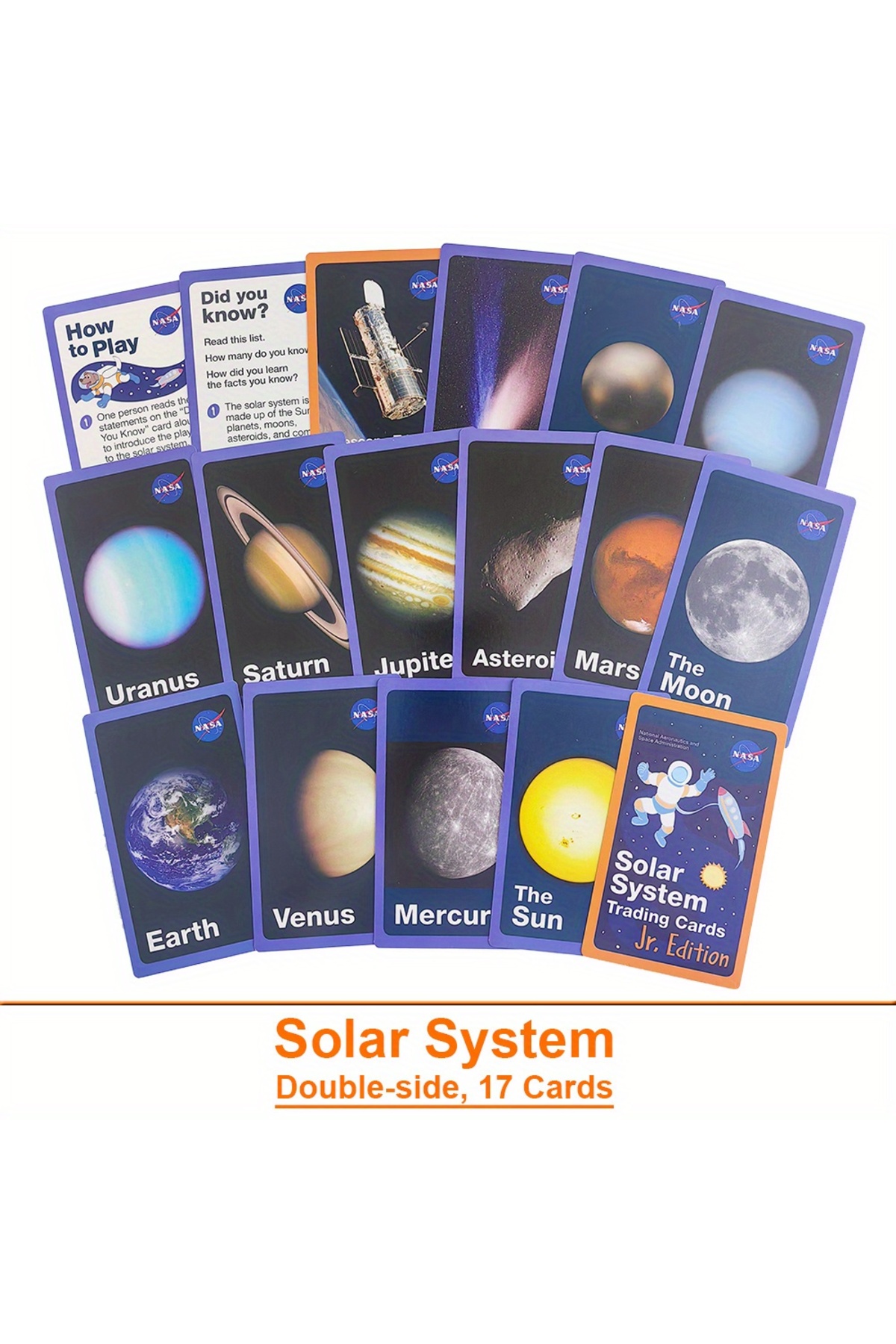 Choice Solar System Solar System Star Learning Flashcard Space Trading ...