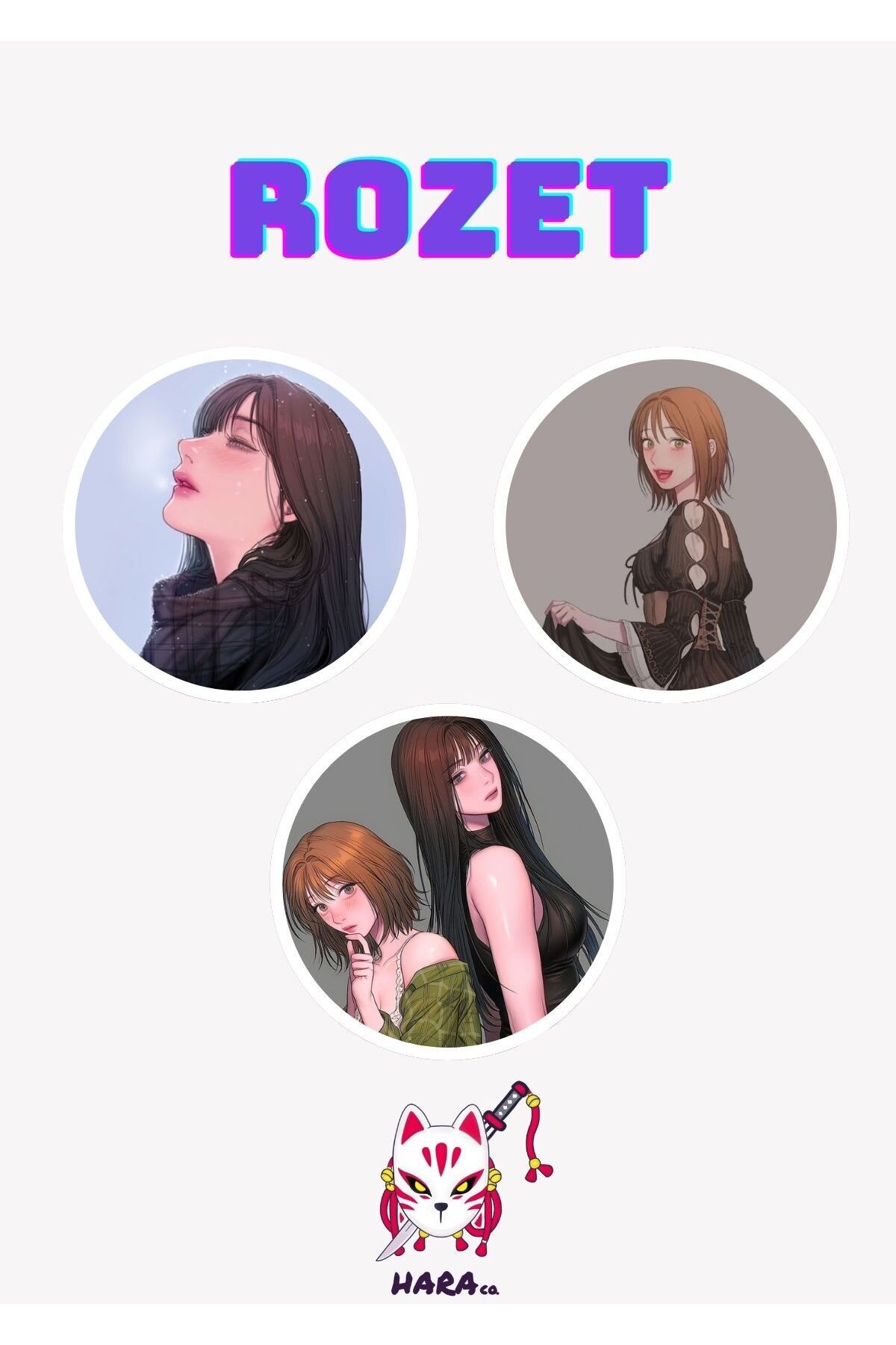 Hara Company Bad Thinking Diary Rozet Seti 3’lü - Fiyatı, Yorumları