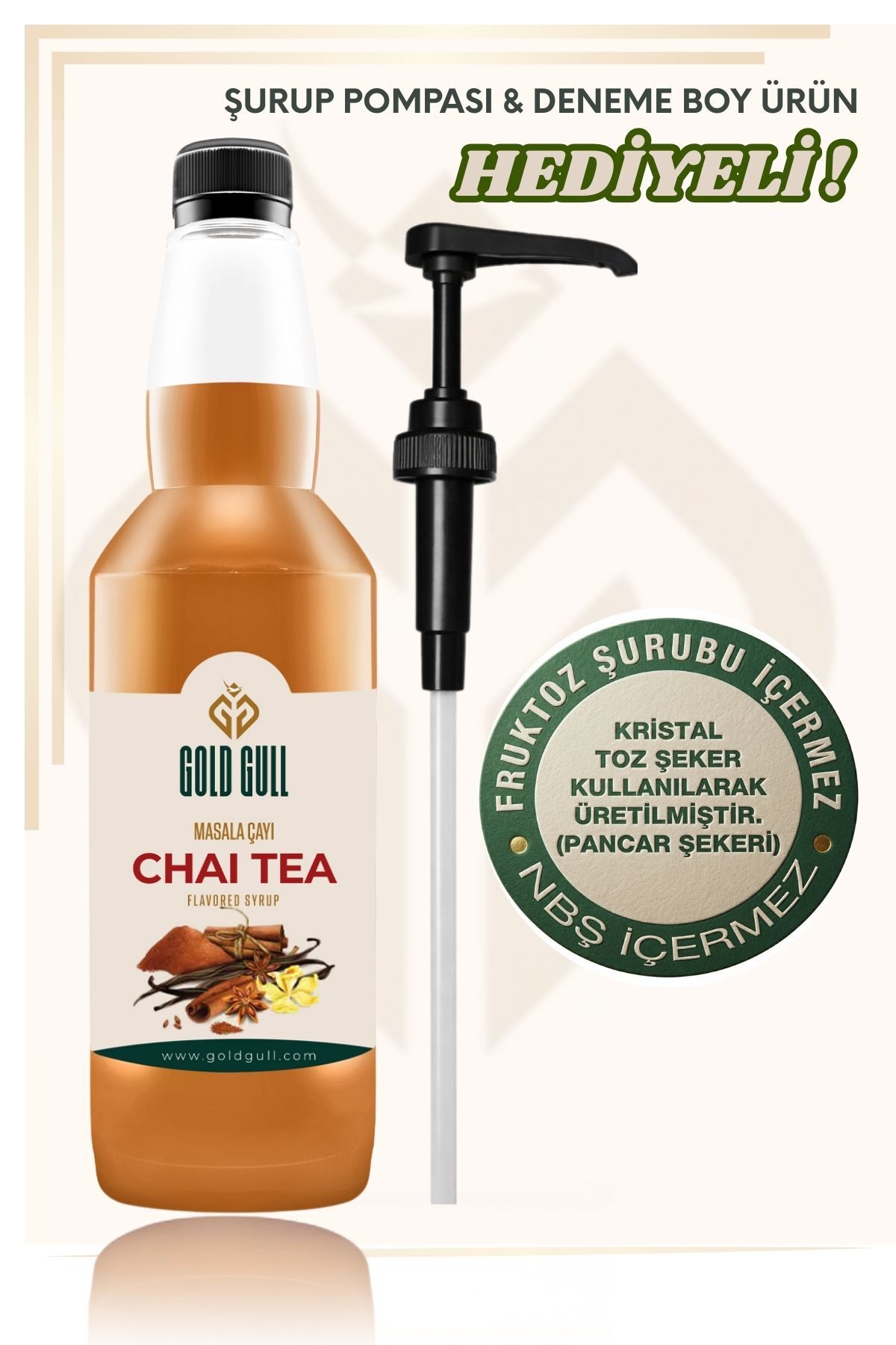 gold gull Chai Tea (Masala Çayı) Aromalı Şurup 700 ml. - Fiyatı, Yorumları