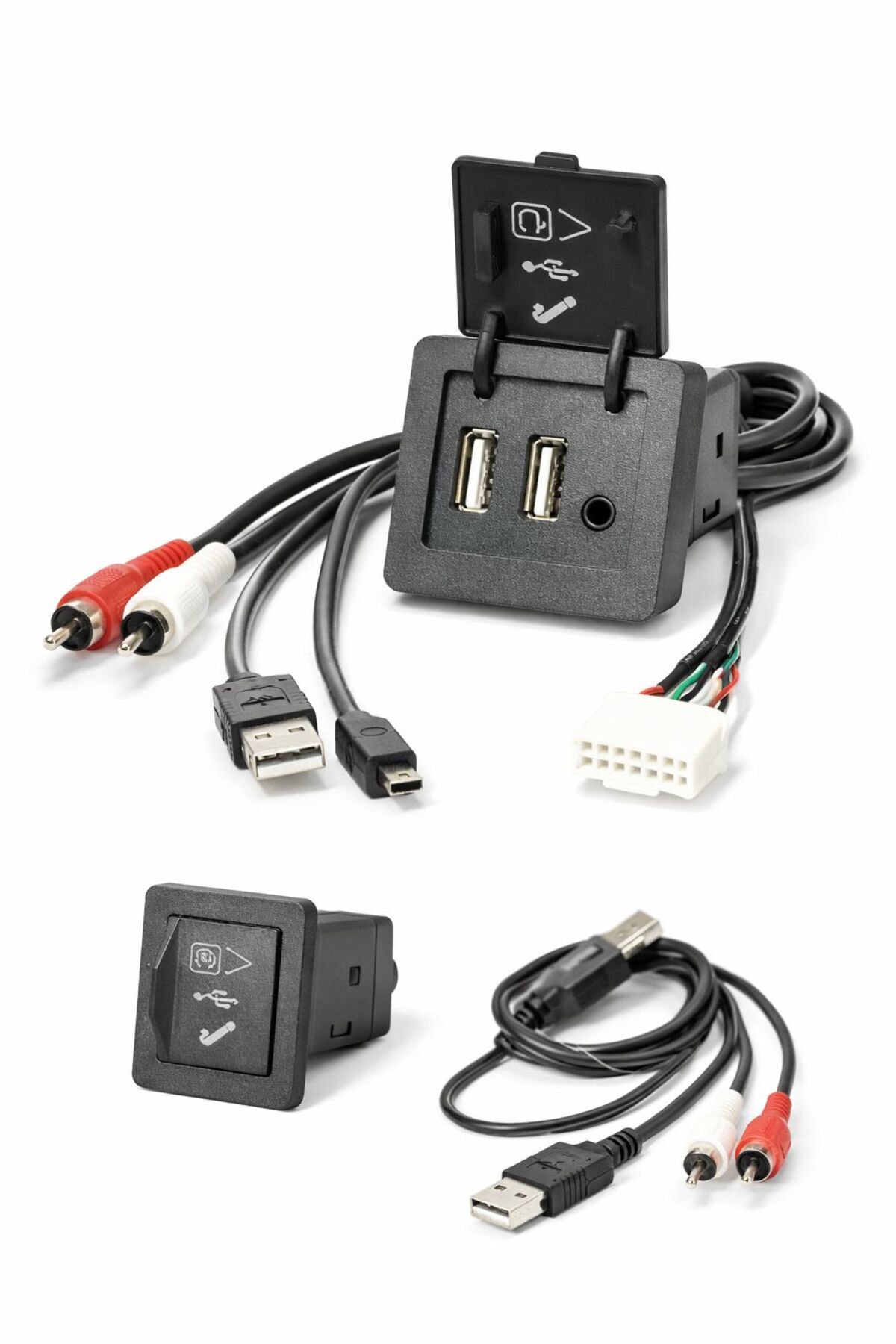 CarSmarT ARAÇ İÇİ ÇİFT USB+ AUX GİRİŞ MODÜLÜ - Fiyatı, Yorumları