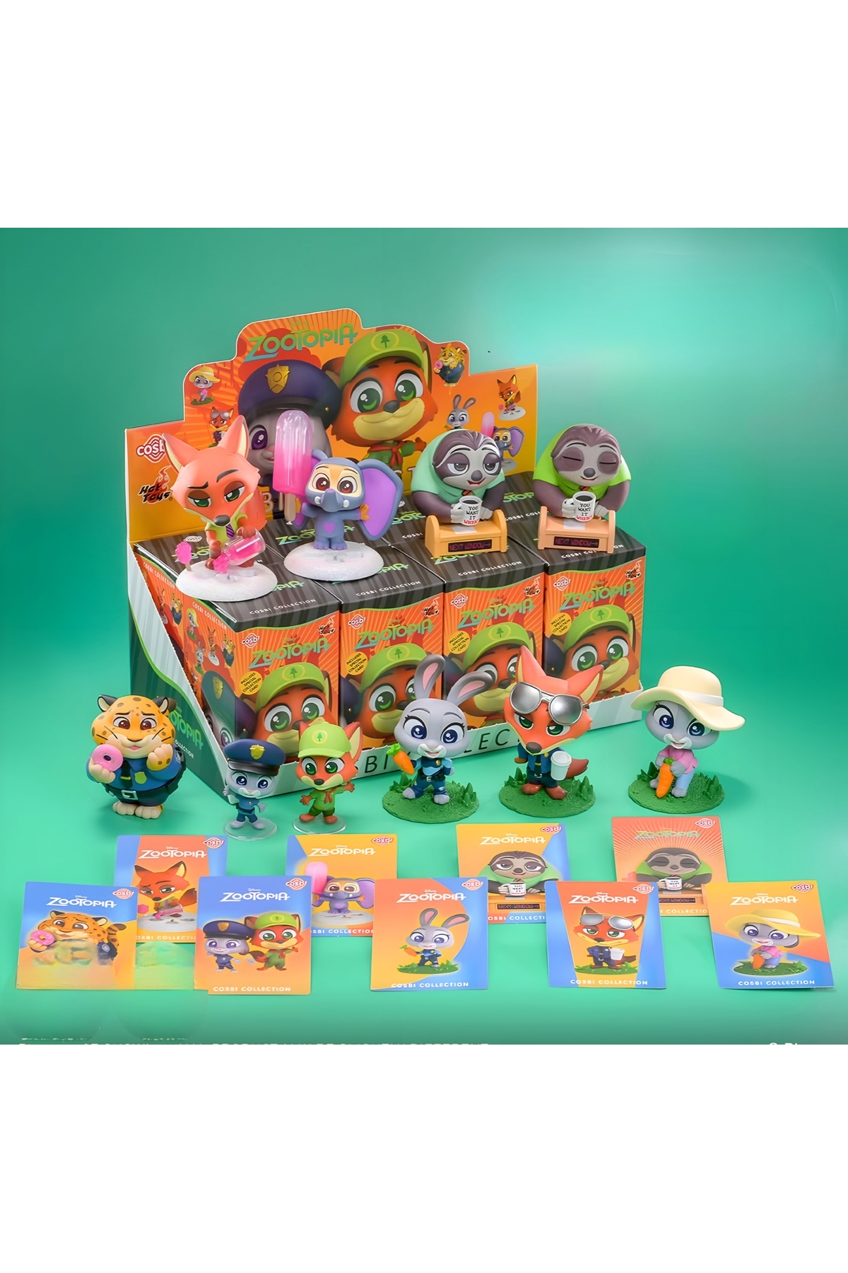 DEK Zootopia Zootropolis 2 Koleksiyon Figürleri Nick Wild Judy Hoops ...