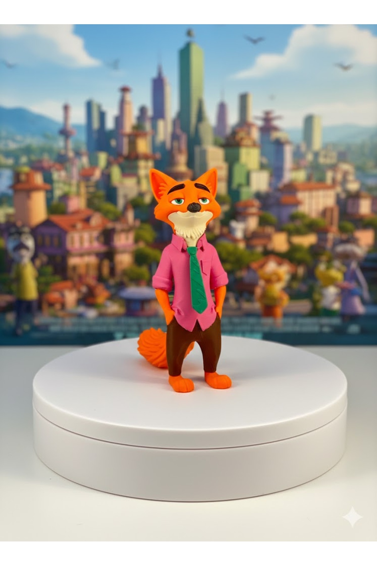 fyne Zootropolis Fox / Zootopia Nick Wilde Figure | 15cm- Trendyol