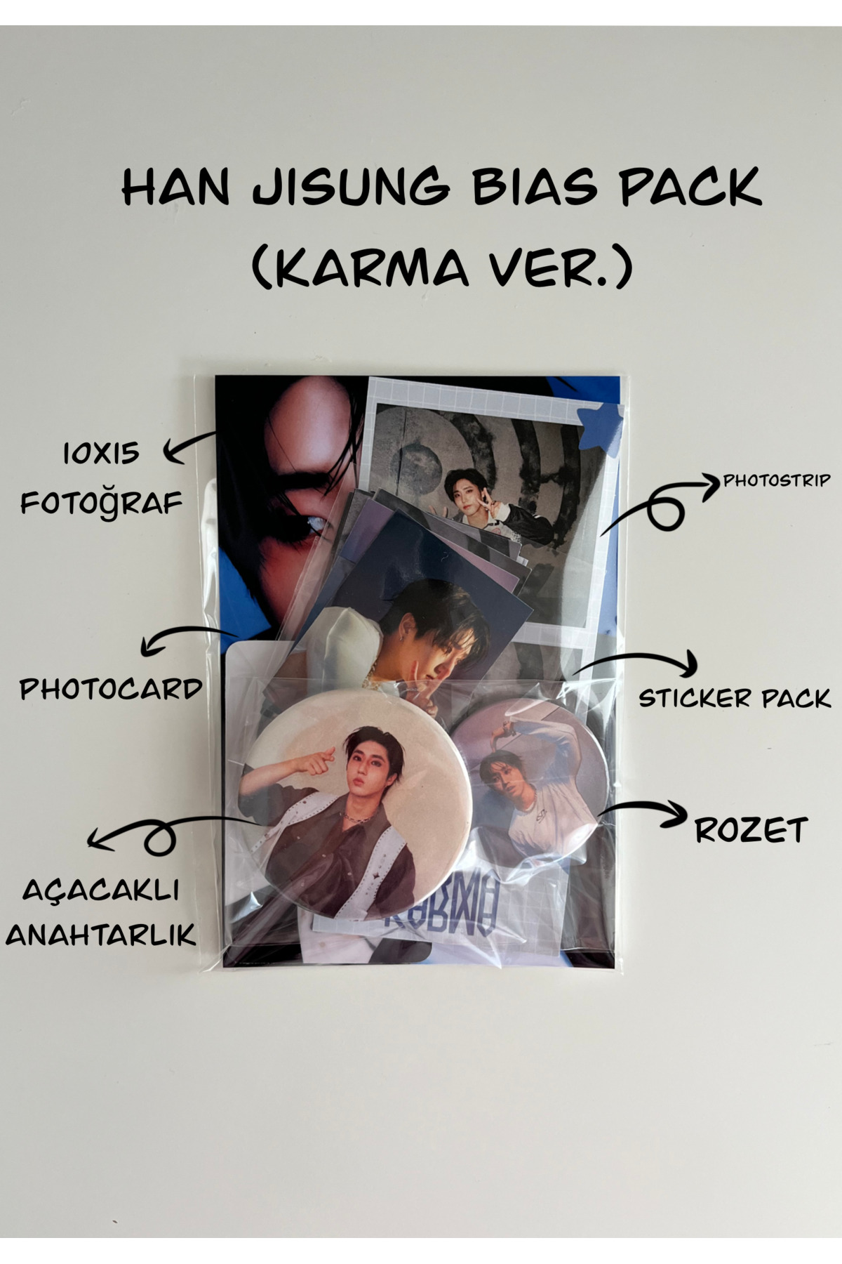 Hara Company Stray Kids Han Bias Pack (Karma Version) Kpop- Trendyol