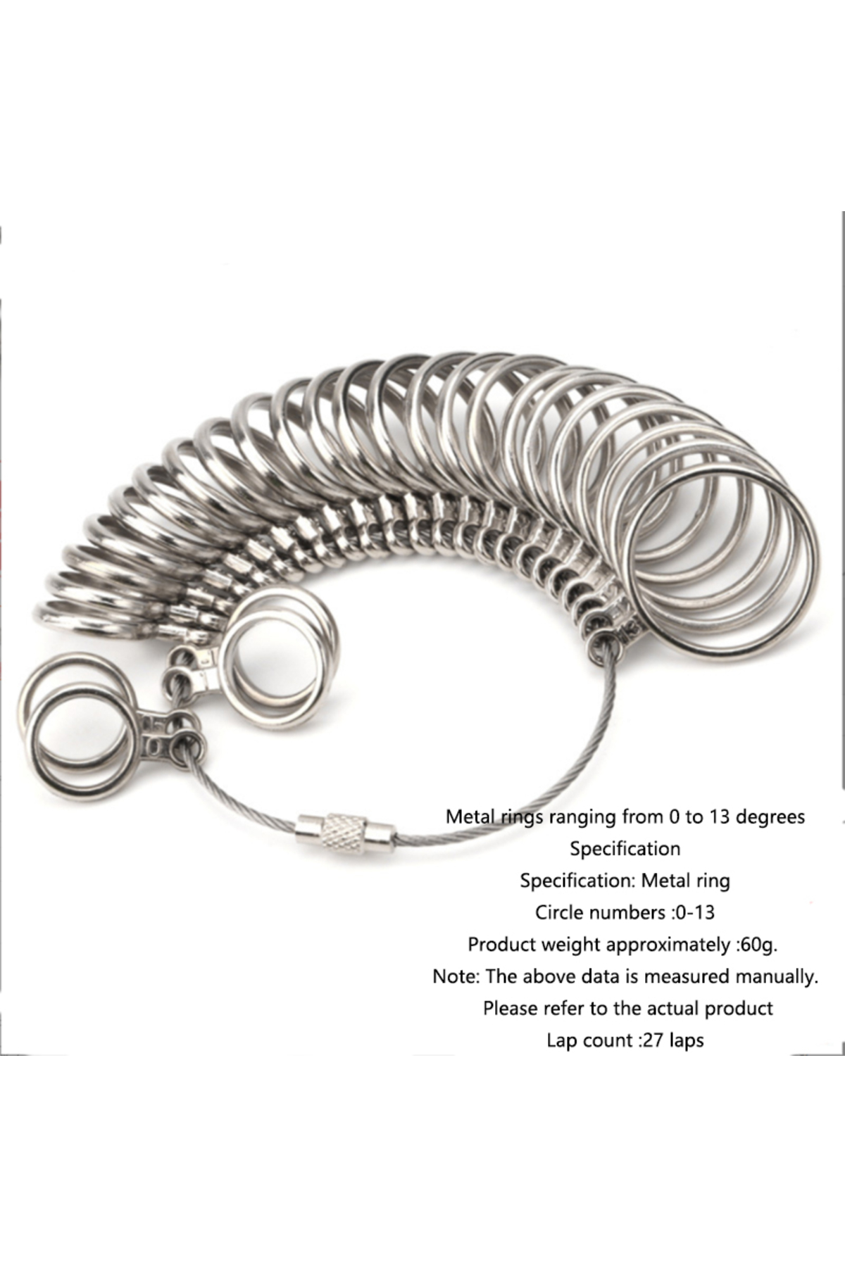 Choice US--Ring ring US/UK Measurement scale ring ring rod repair ring ...
