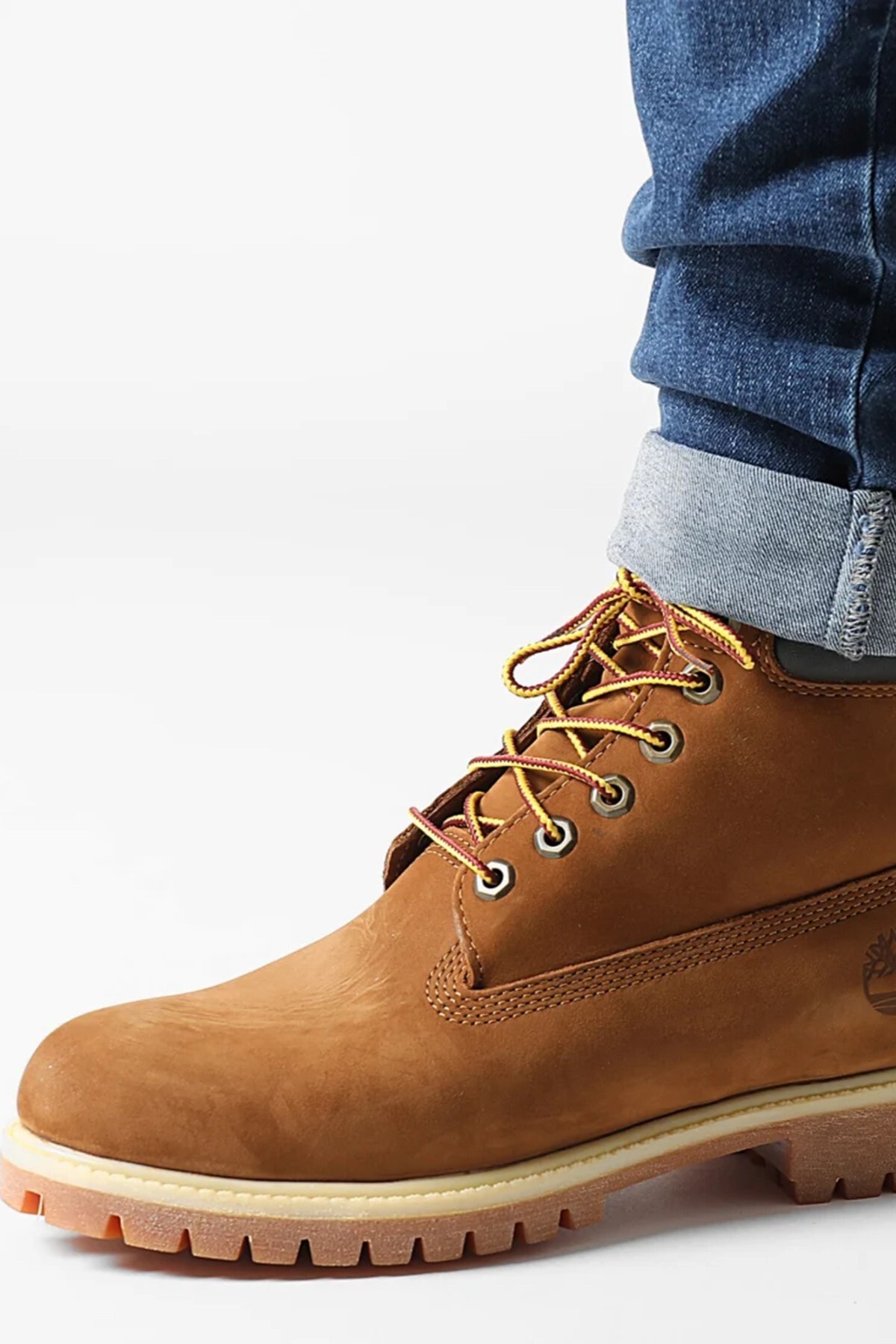 Timberland Premium 6 in Waterproff Boot Rust Nubuck Hakiki Deri Su ...