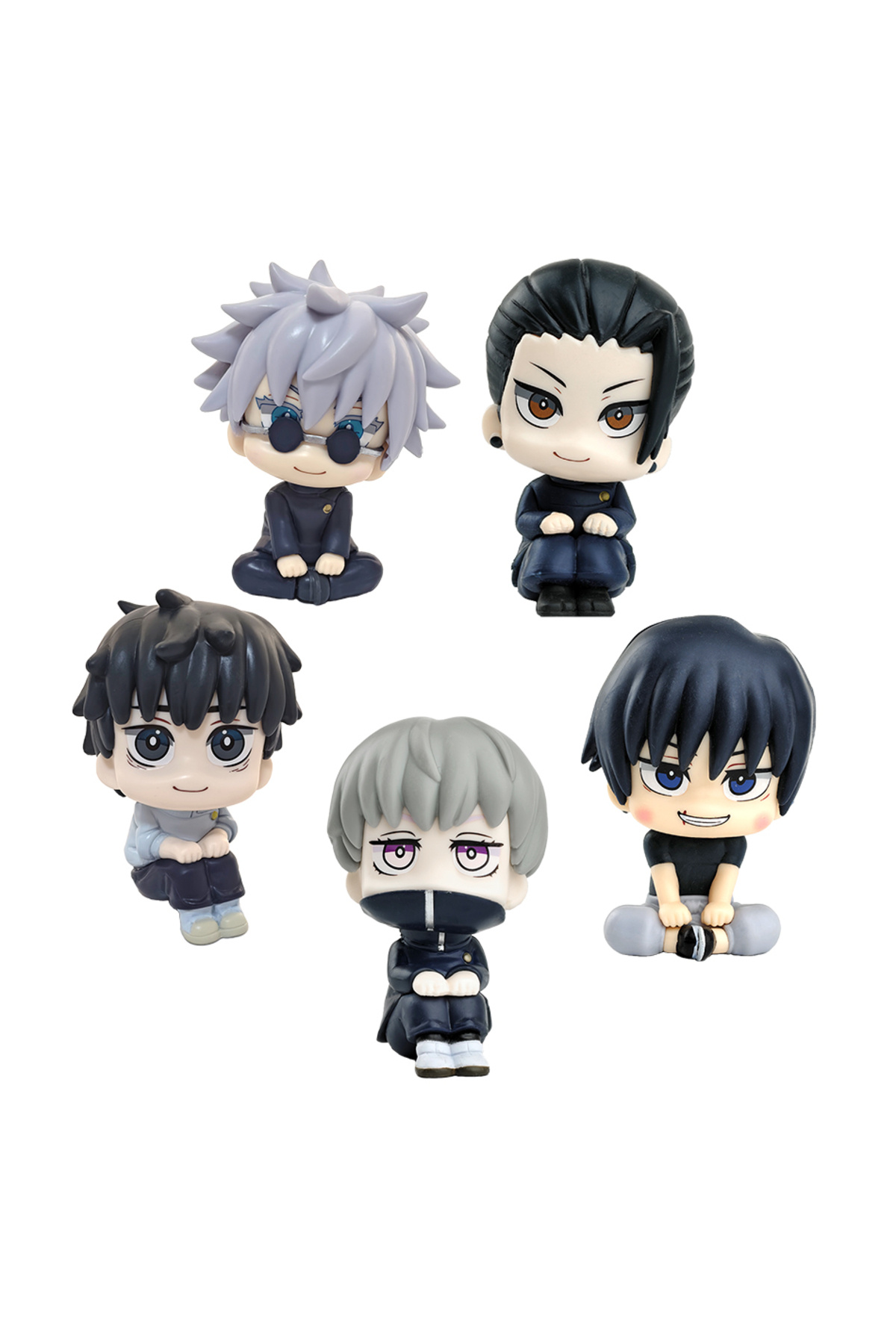 Choice Choice 5PCS Anime Cute Fushiguro Toji Jujutsu Kaisen Figure Gojo ...