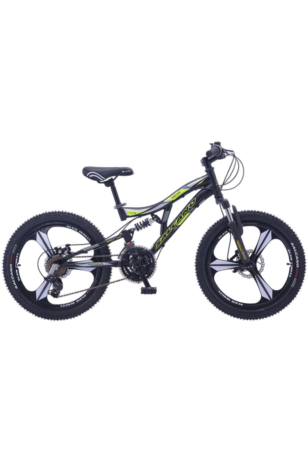 Salcano Nova 20 Jant Disk Fren Çocuk Bisikleti (120 145 cm boy) Siyah ...