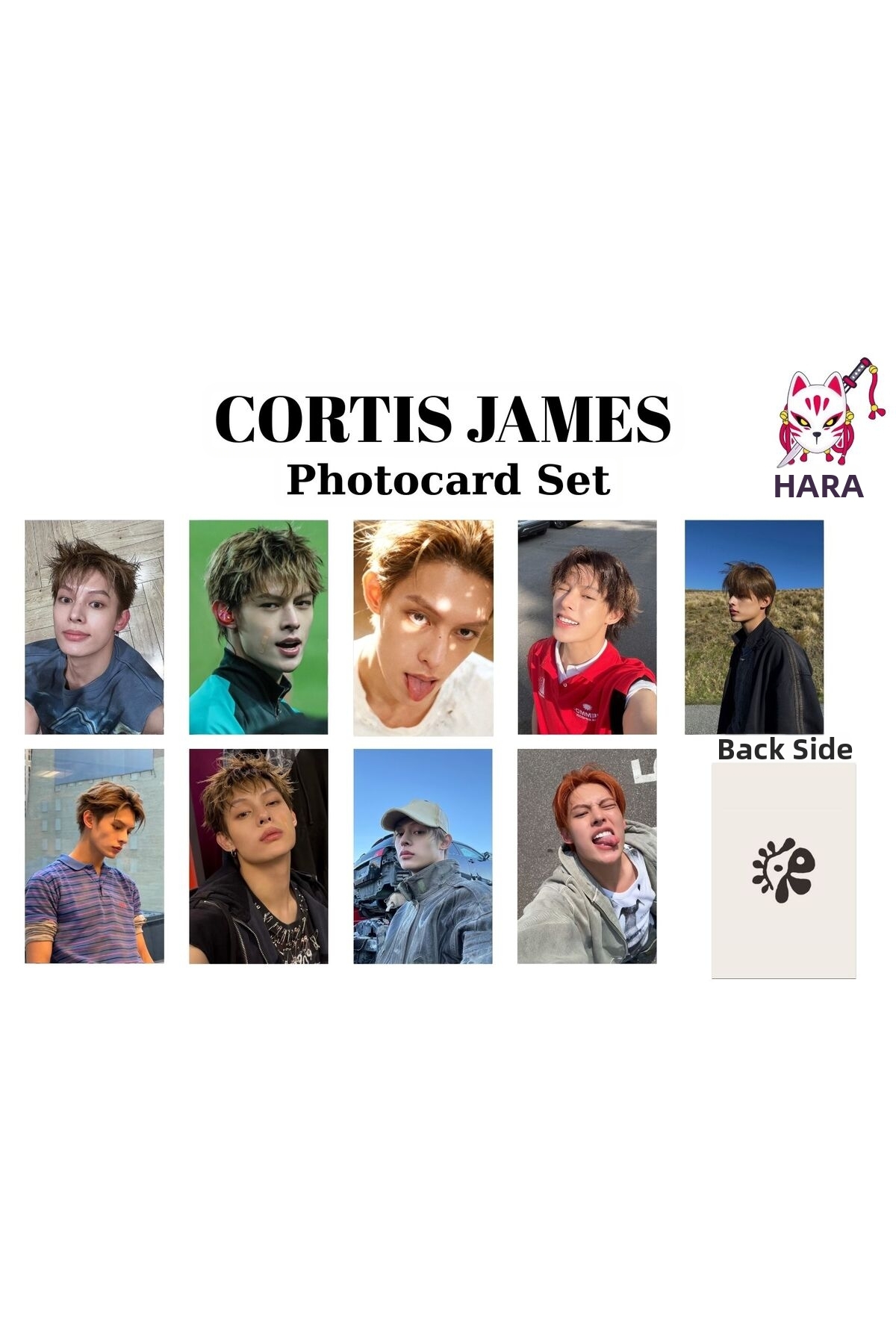 Hara Company Σετ φωτογραφικών κάρτων Cortis James (9 τεμάχια) Fanmade ...