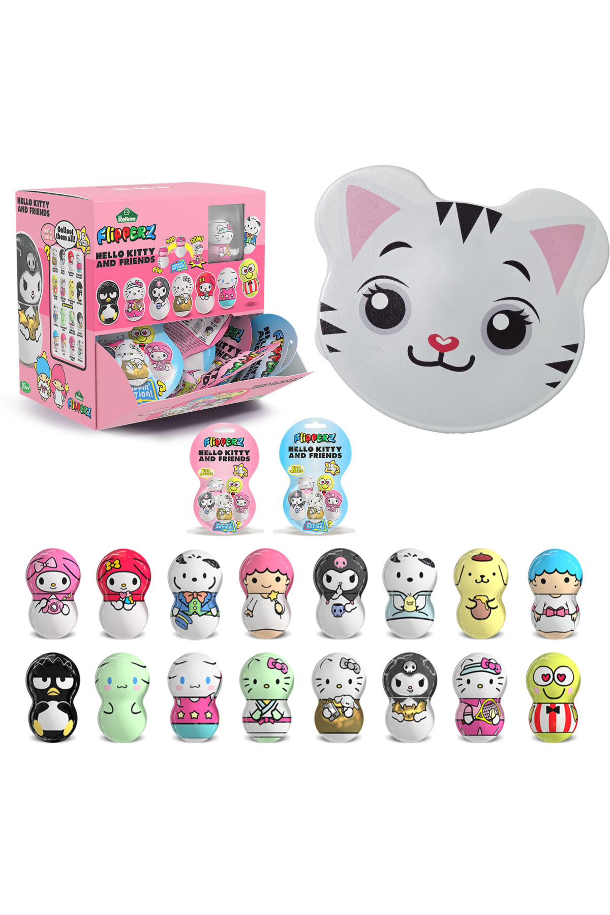 Relkon Flipperz Hello Kitty Ve Arkadaşları Hacıyatmaz Figürler Ve Şeker ...