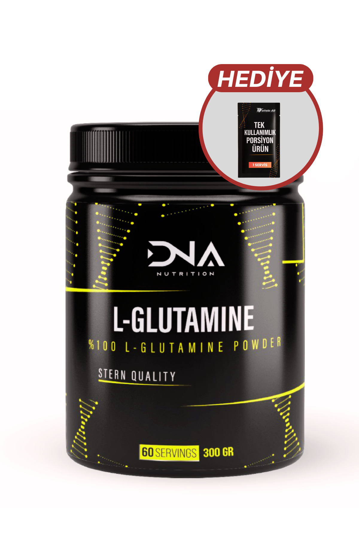 Dna Nutrition Glutamine Powder 300gr - 60 Servis - Fiyatı, Yorumları