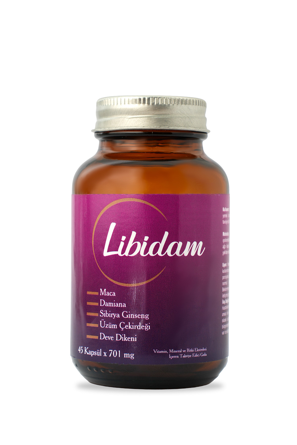 Libidam Maca Damiana Sibirya Ginseng Ekstreleri Kadın Erkek ...
