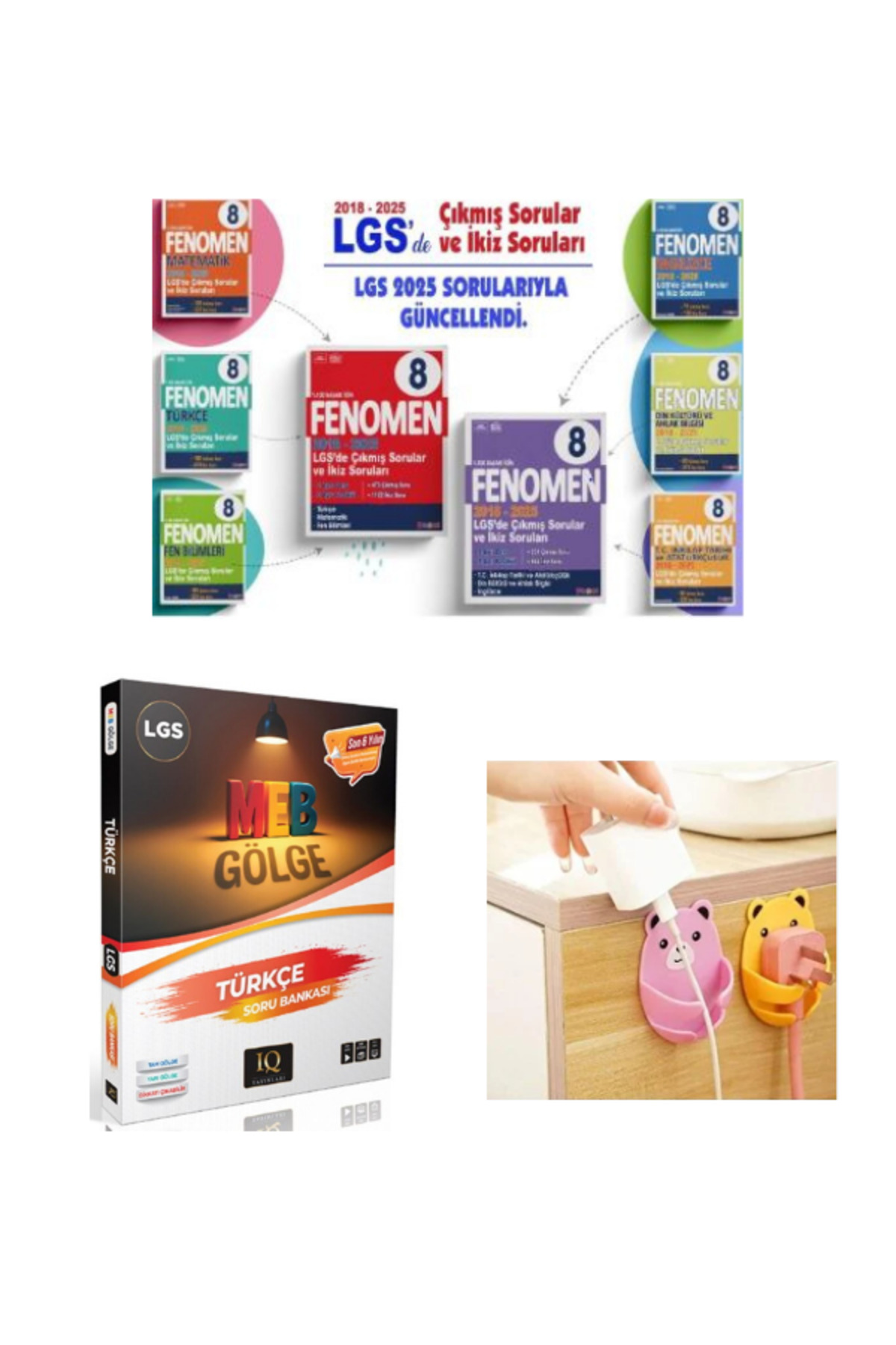 Paraf Yayınları Gölge Türkçe 8. Sınıf Soru Bankası+Fenomen Çıkmış ...