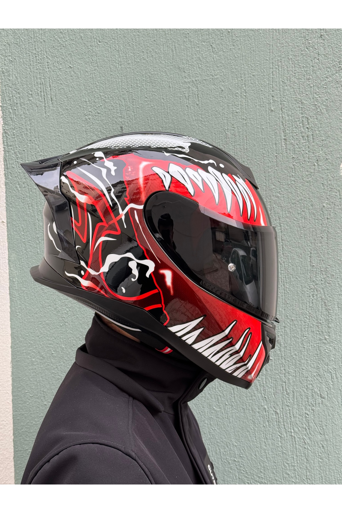 Rivox R1 venom parlak kask full face - Fiyatı, Yorumları