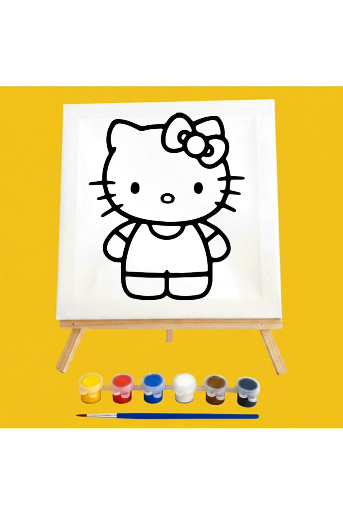 Öğretmenden Hello Kitty Tuval Boyama Seti - Fiyatı, Yorumları