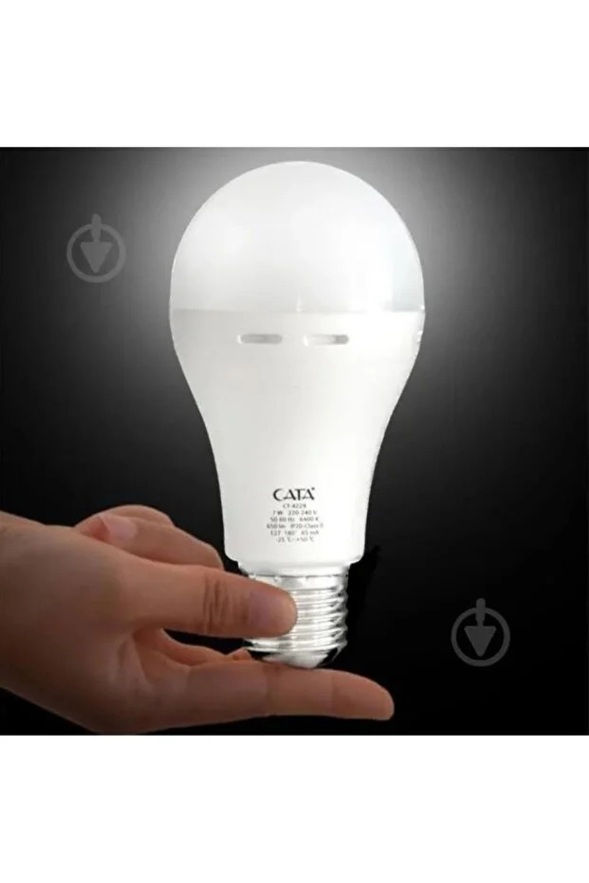 tegomi Şarjlı Led Ampül Elektriksiz 8 Saat Yanar Lamba Kesintisiz ...