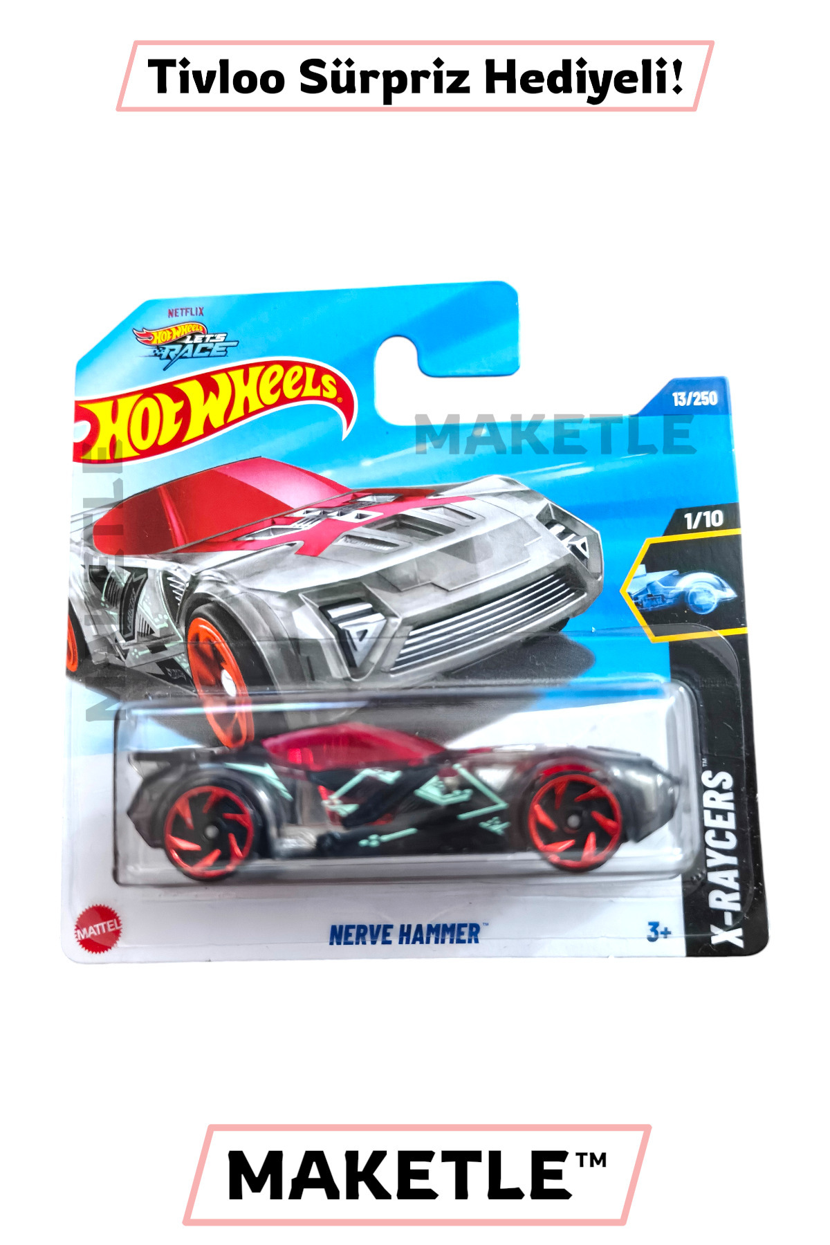 HOT WHEELS Nerve Hammer - HYW69 - Tivloo Sürpriz Hediyeli - Fiyatı ...
