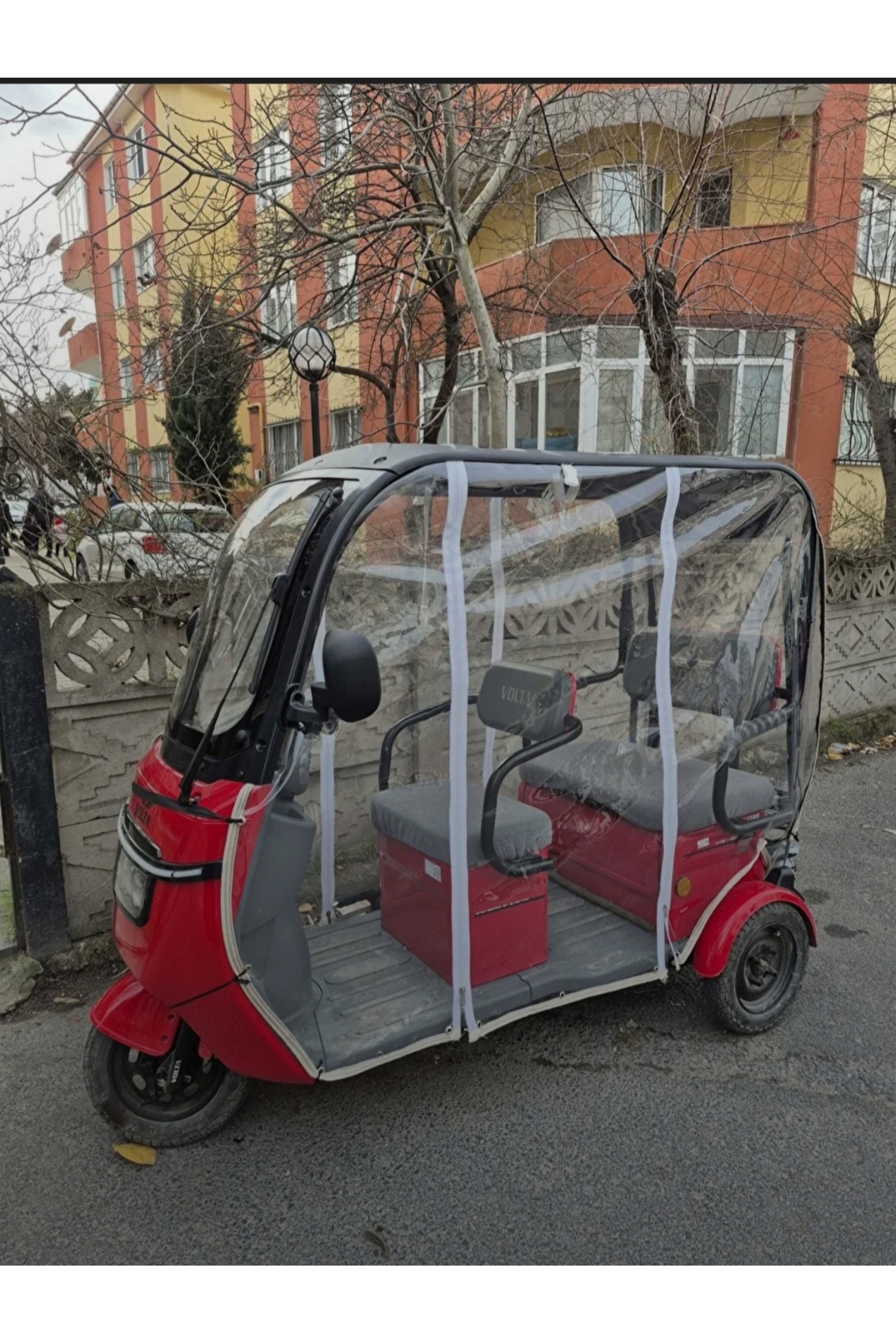 CNC Ser mika 10 // 3 tekeli mopet şeffaf branda - Fiyatı, Yorumları