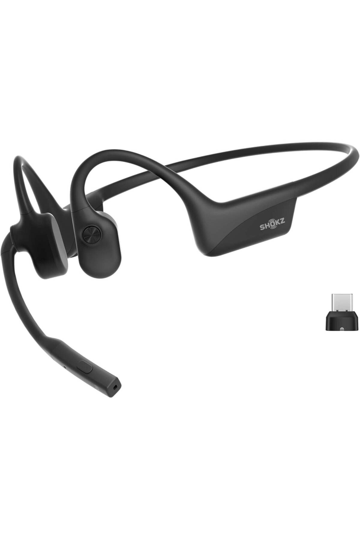Shokz OpenComm2 UC 2025 Upgrade Bone Conduction Open-Ear Wireless ...