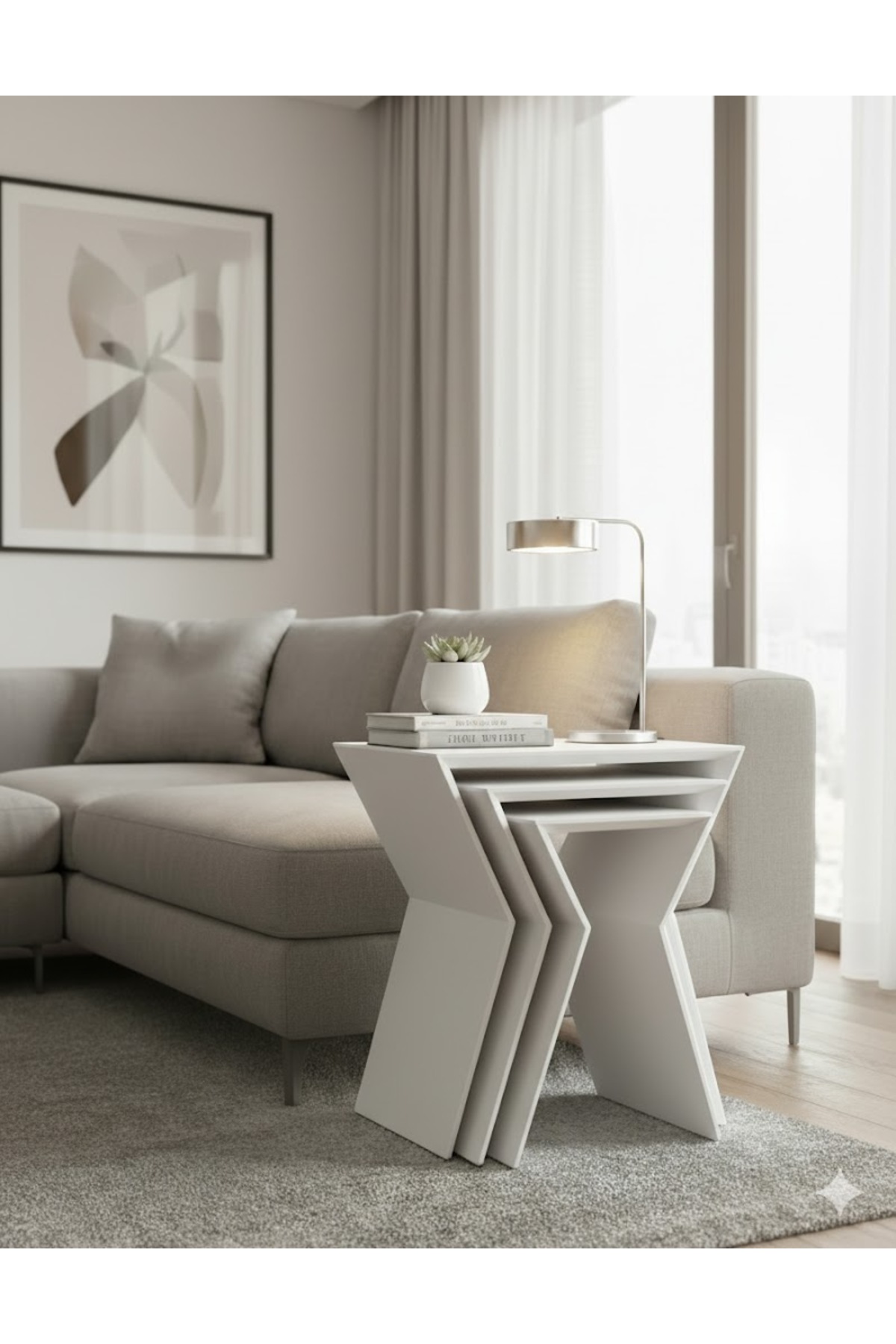 Erka Desıgn Luxury Erka Desıng Luxury Zıgora Modern Z Sehpa - Fiyatı ...
