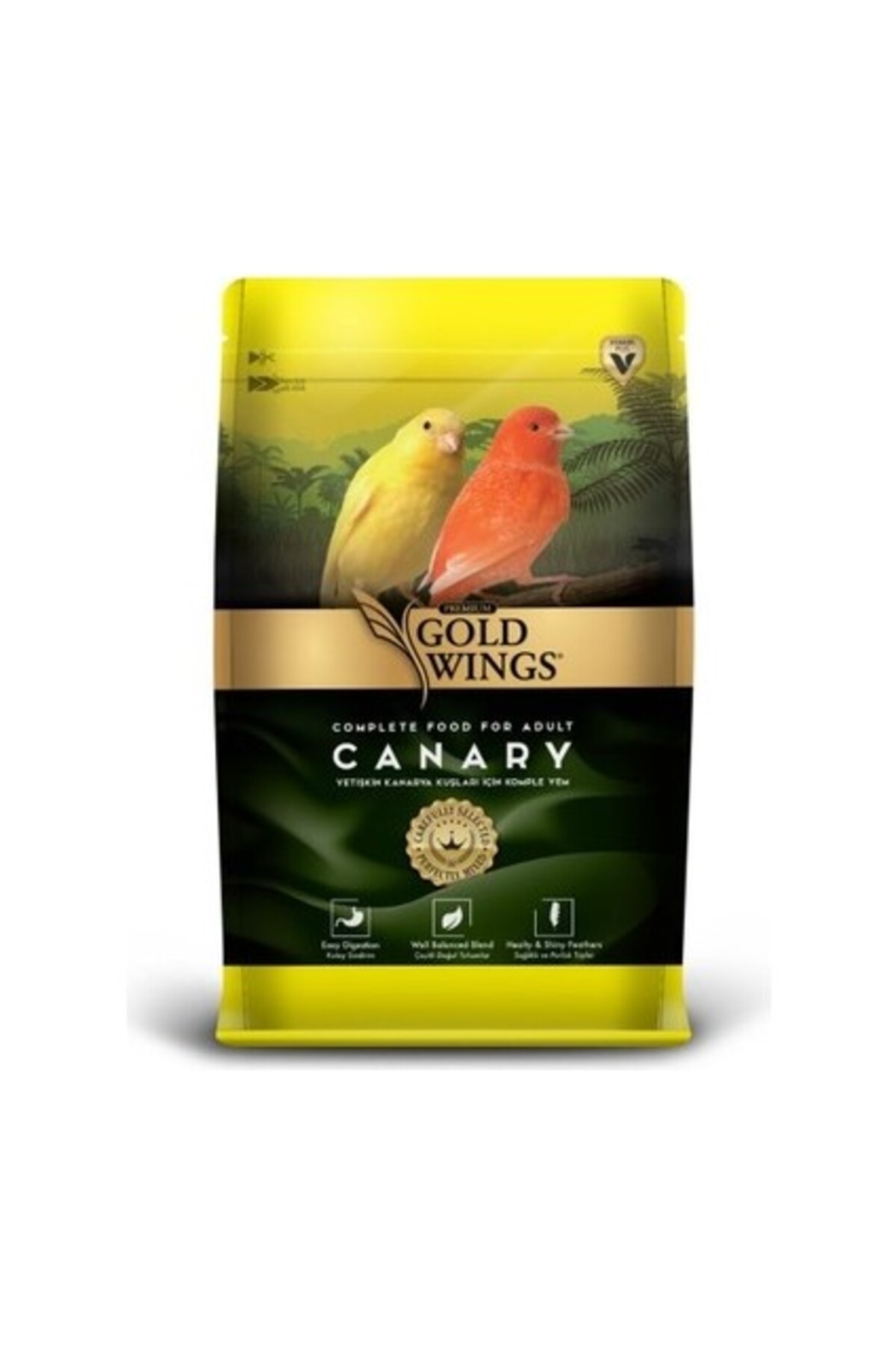 Gold Wings Canary Kanarya Yemi kanarya yem Protein Mineral Doğal Yem 1 ...