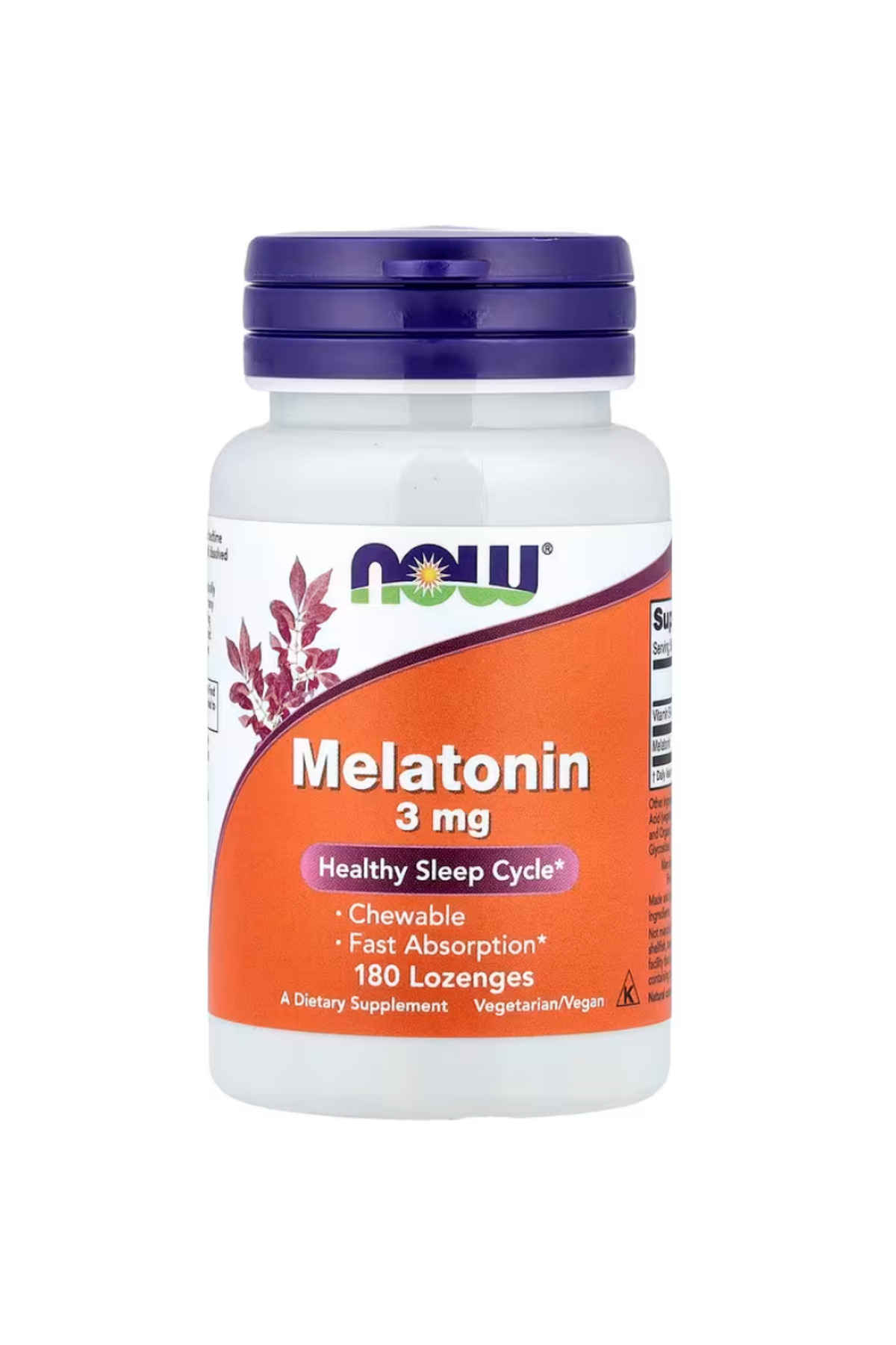 Now Foods Supplements, 3 mg, Free Radical Scavenger, Healthy Sleep ...