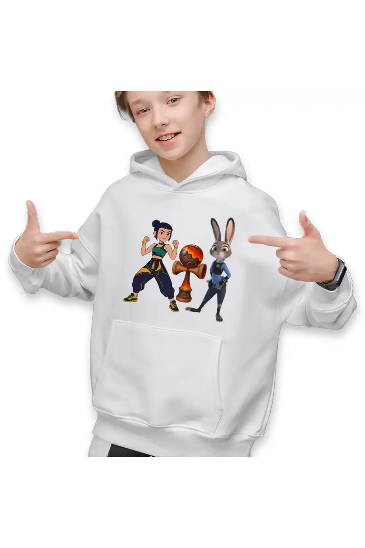 OEM Kids Boys Hoodie Kendama Huntrix Zootopia Demon Hunters Judy K-pop ...