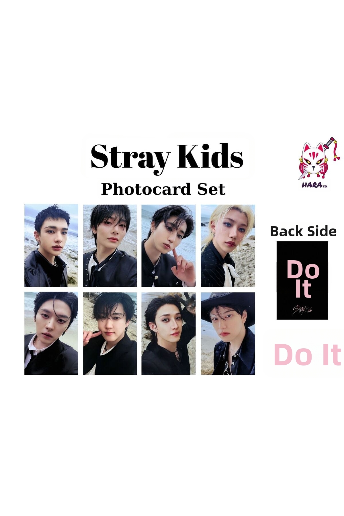 Hara Company Σετ φωτογραφικών καρτών Stray Kids Do it Album Aladin POB ...